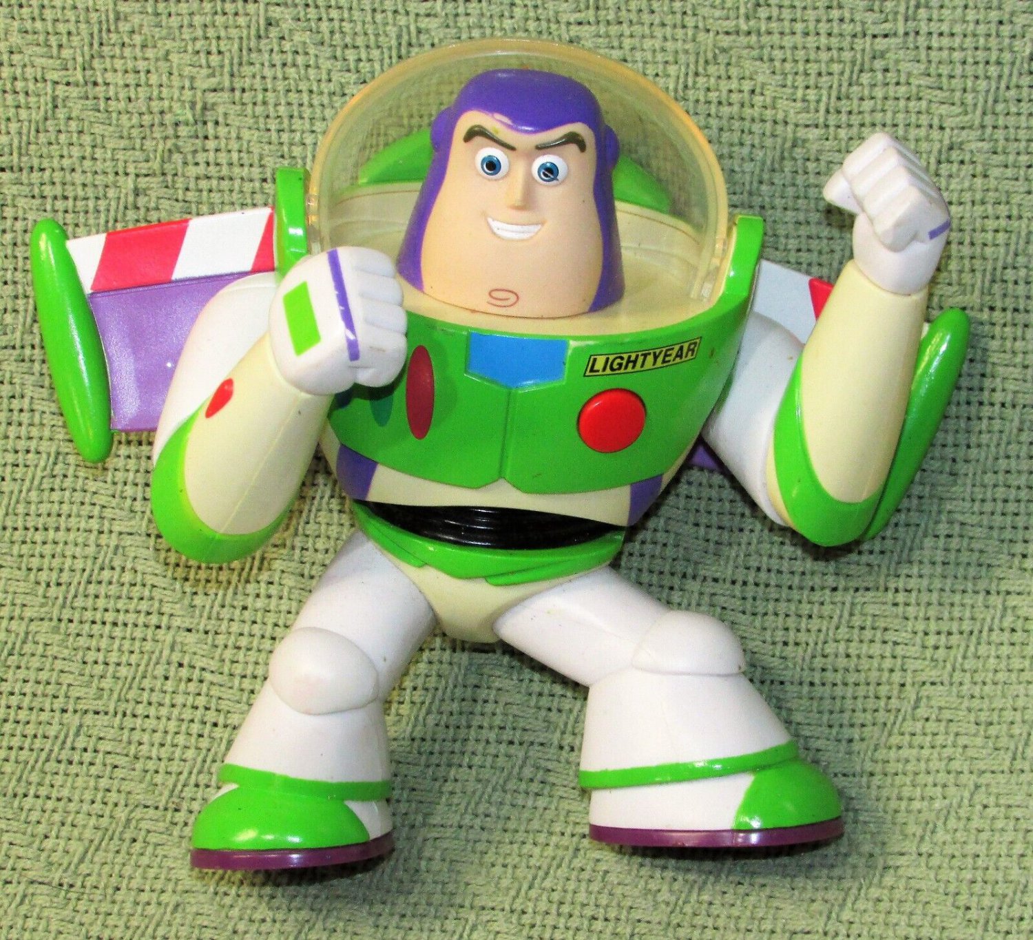 TOY STORY ACTION FIGURE ANIMATED LOT TALKING HAMM w/LIGHT ETCH BULLSEYE ...