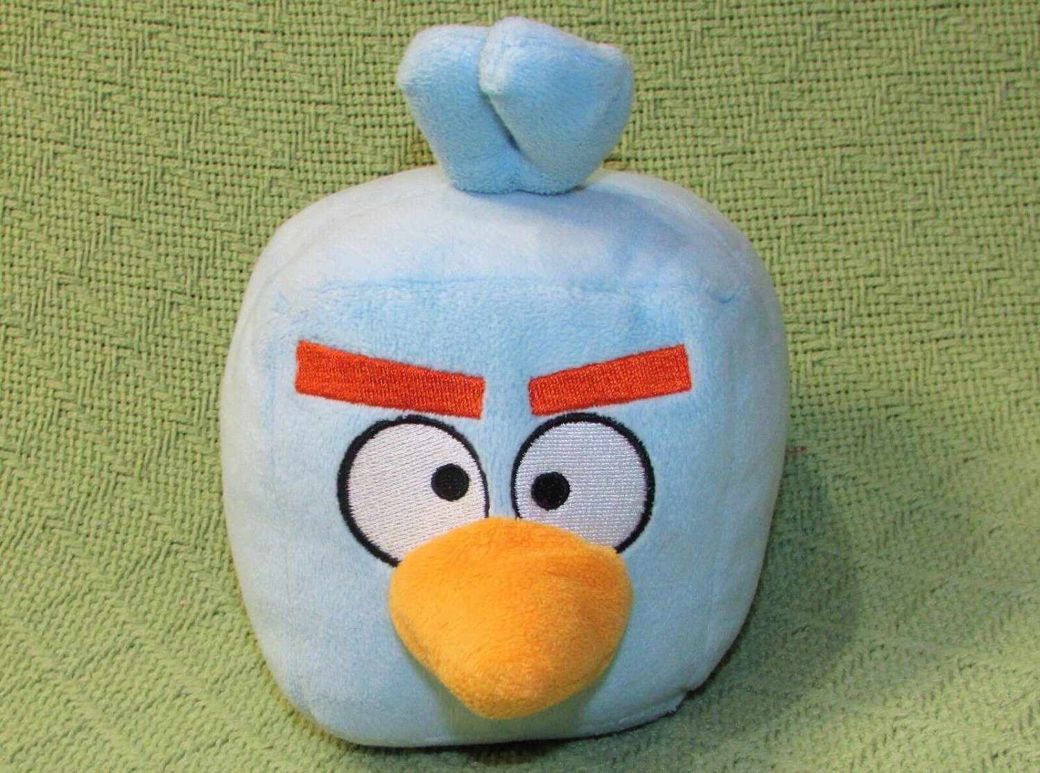 ANGRY BIRDS BLUE ICE CUBE SPACE PLUSH 4" COMMONWEALTH ROVIO STUFFED ...