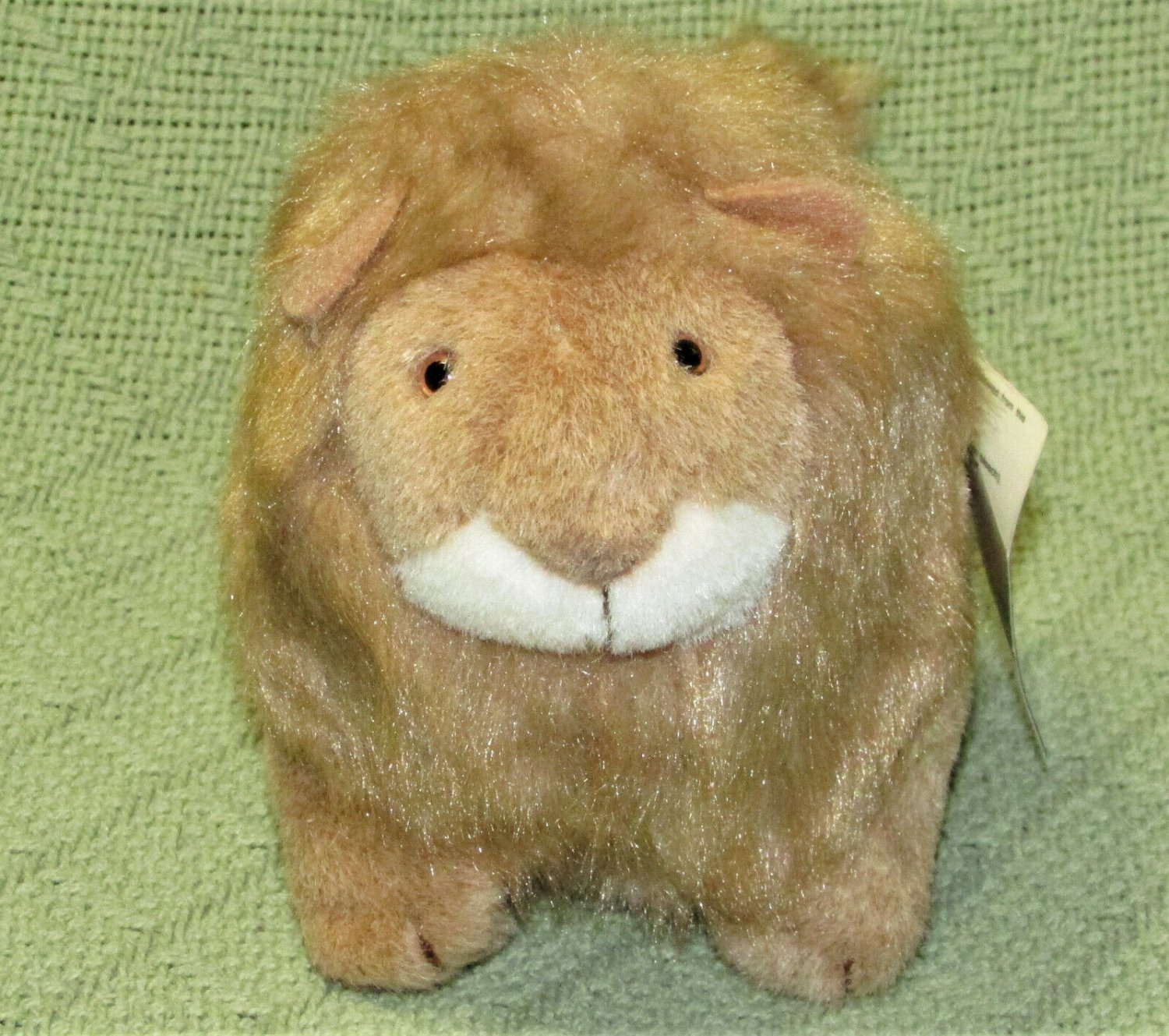 VINTAGE 24K POLAR PUFF LION WITH TAG STUFFED ANIMAL 6" PLUSH 1994 ...