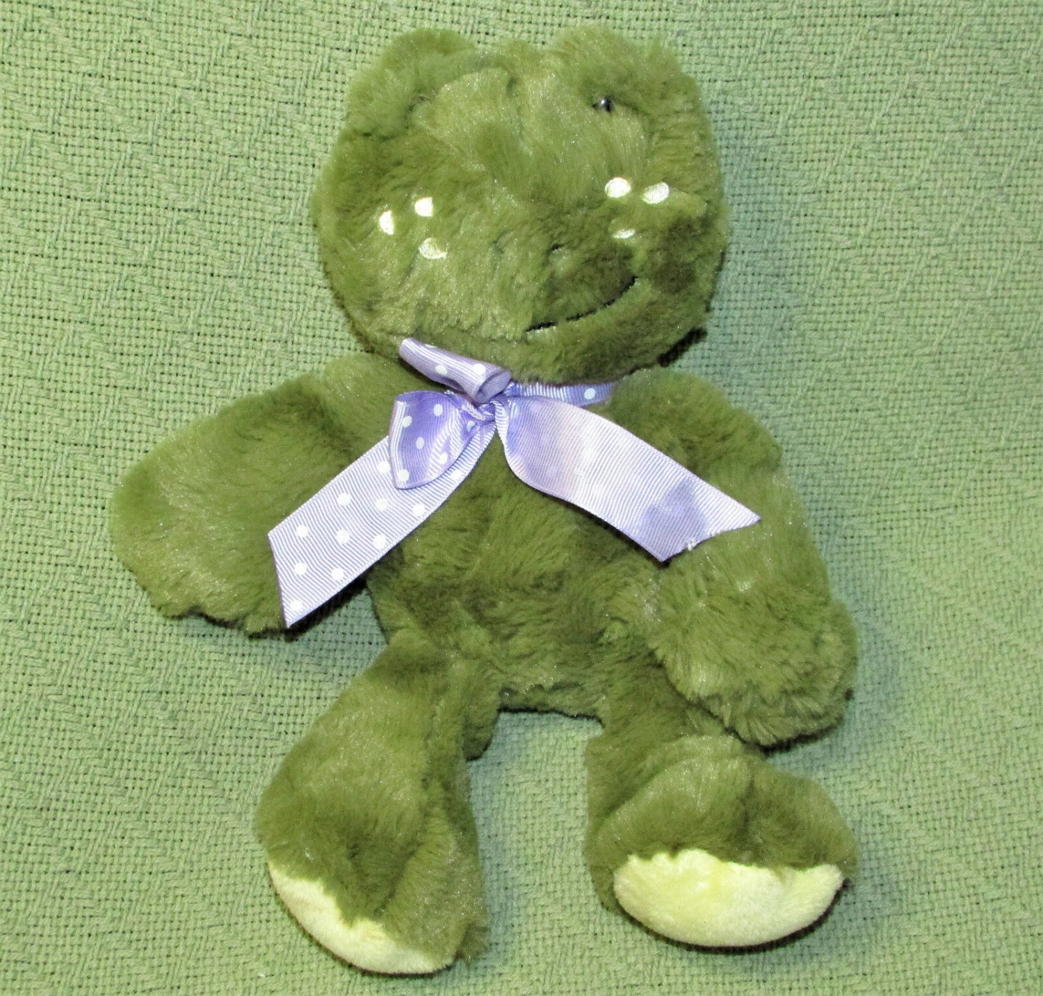 SWEET SPROUTS 10" GREEN FROG Animal Adventure Plush Stuffed Animal ...