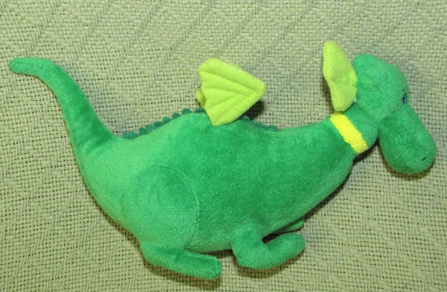 10" PUFF THE MAGIC DRAGON PLUSH KIDS PREFERRED GREEN STUFFED ANIMAL ...