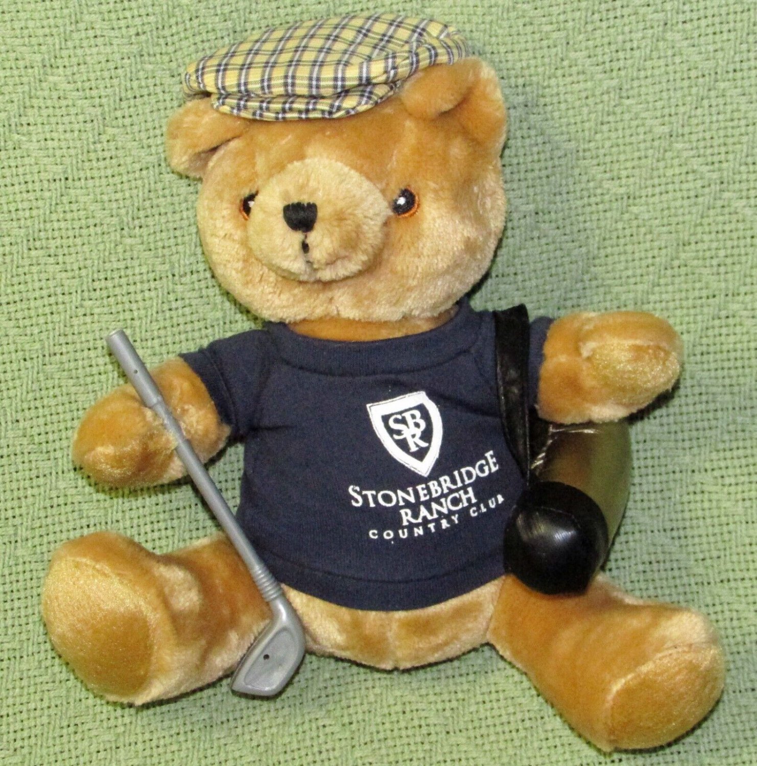 CURTO TOY GOLF TEDDY PLUSH STONEBRIDGE RANCH COUNTRY CLUB STUFFED ...