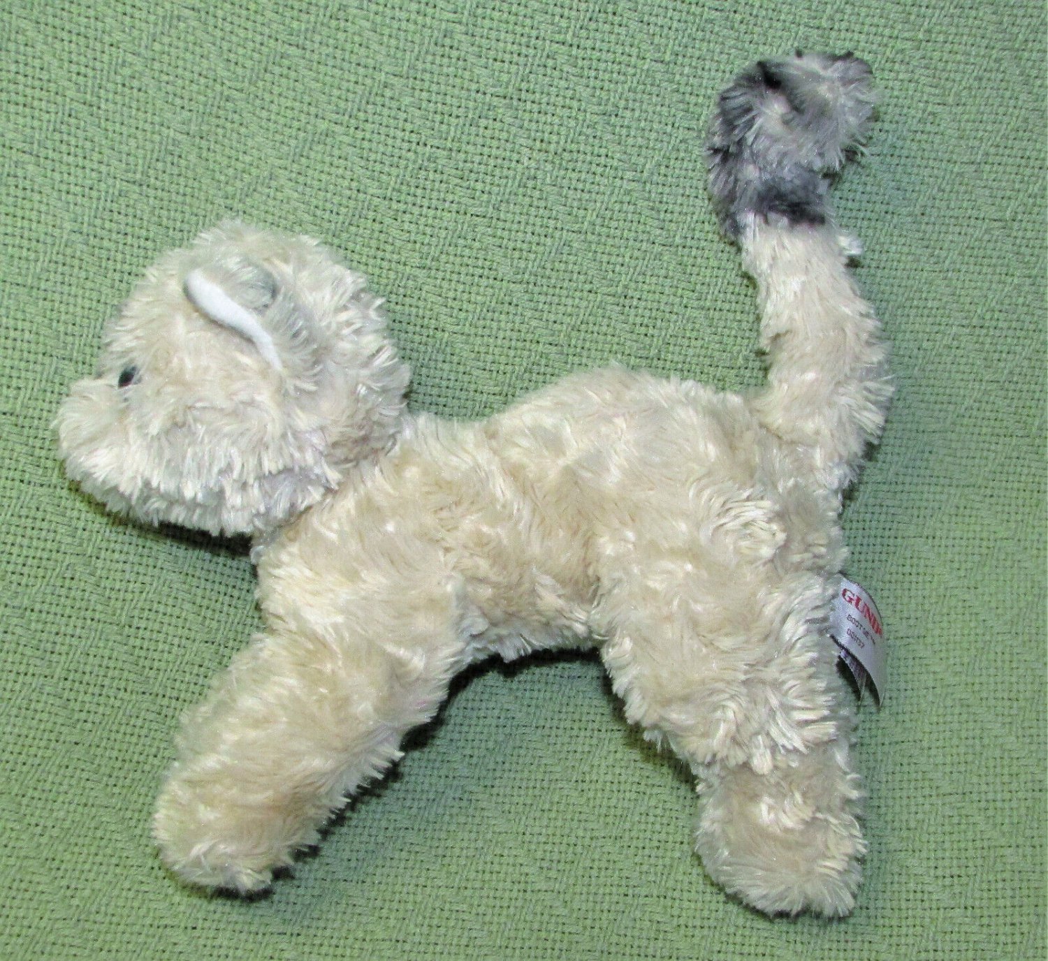 12" Gund BOOTSIE CAT Plush Stuffed Kitty Kitten CREAM TABBY BLACK ...