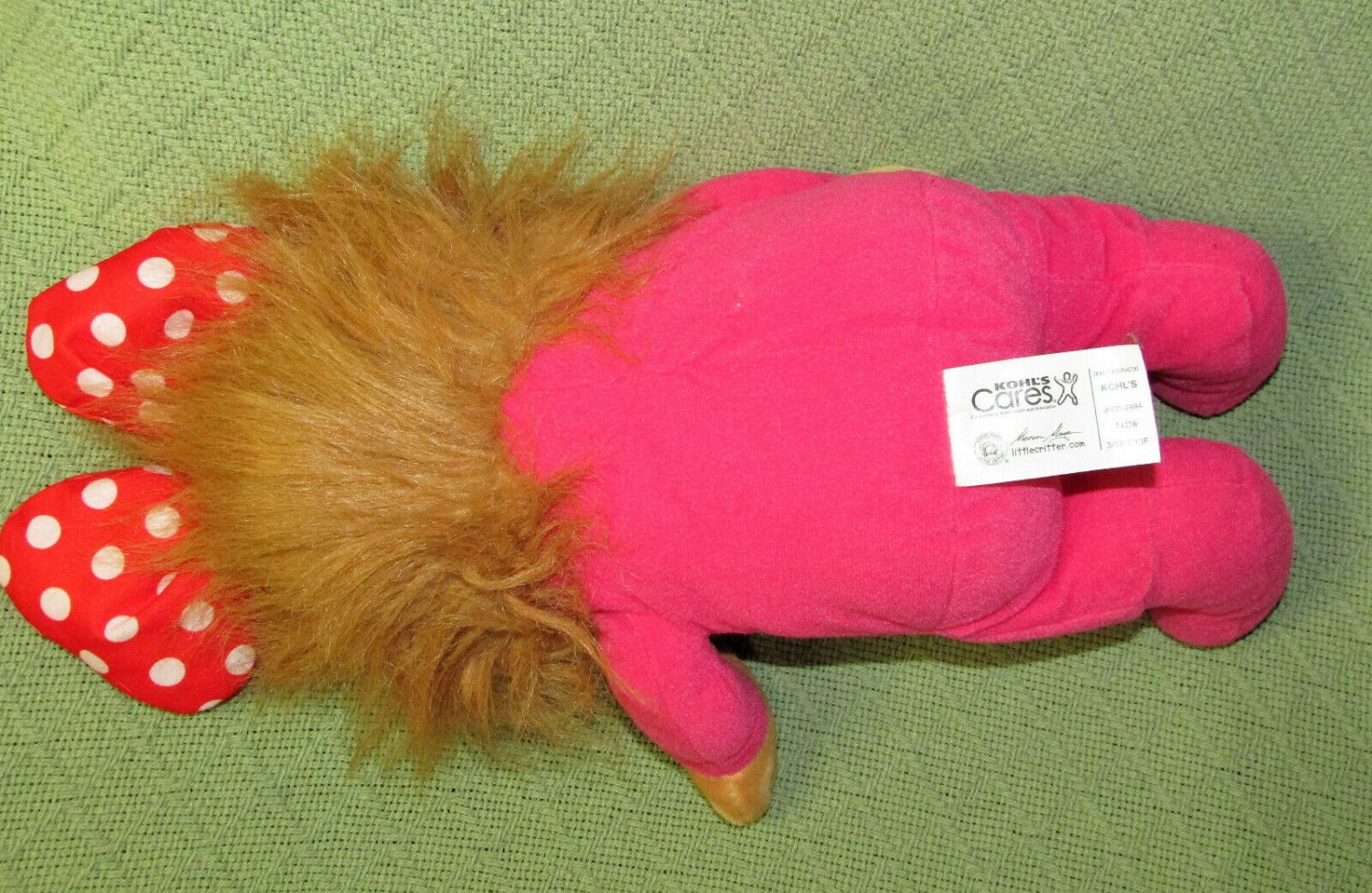 LITTLE CRITTER SISTER BEAR KOHL'S CARES 14" STUFFED ANIMAL MERCER MAYER ...