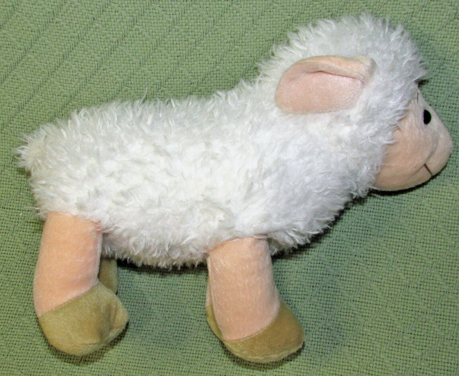 ERIC CARLE KOHLS CARES STUFFED ANIMAL WHITE LAMB SHEEP PLUSH 13" LONG ...