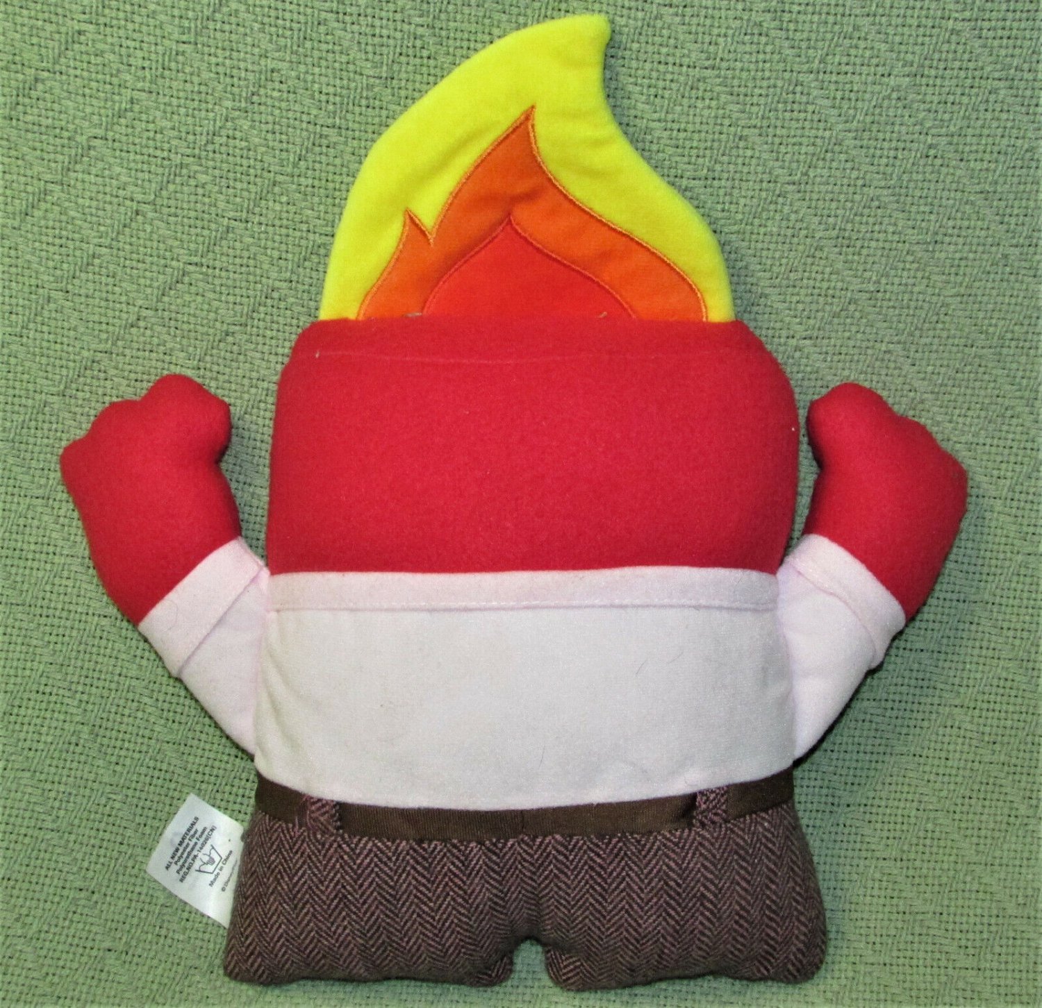 INSIDE OUT ANGER PLUSH DISNEY STORE STUFFED ANIMAL DOLL 13" PIXAR RED ...