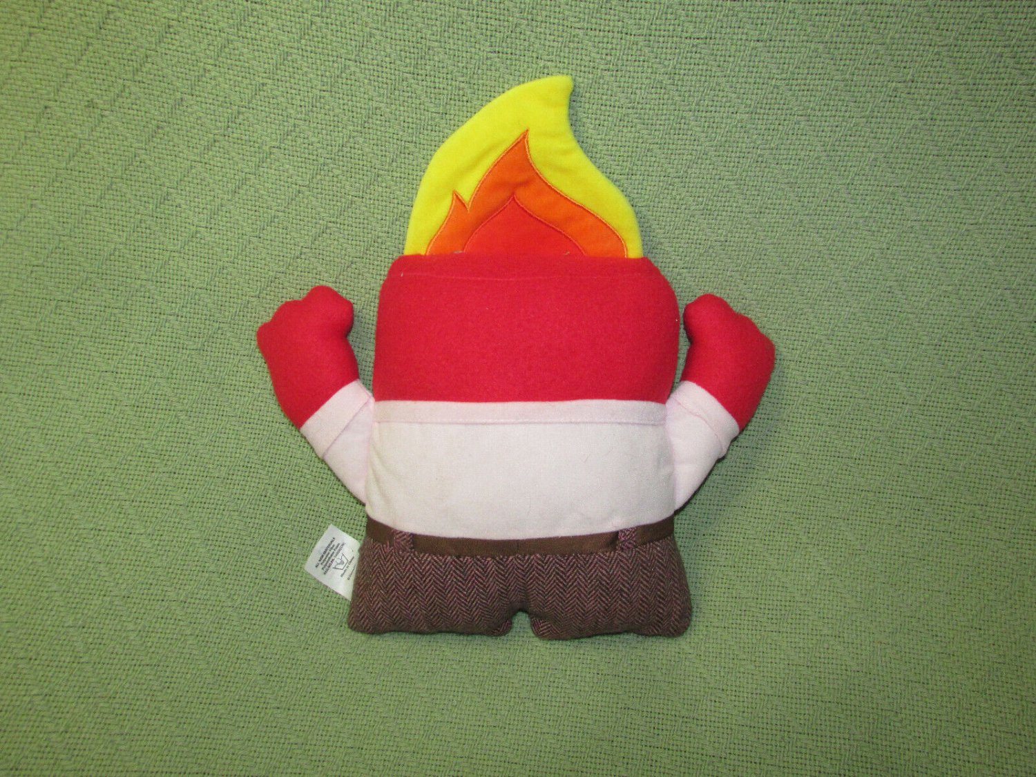 INSIDE OUT ANGER PLUSH DISNEY STORE STUFFED ANIMAL DOLL 13" PIXAR RED ...