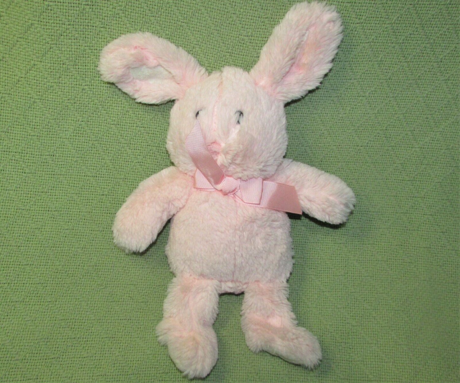 12" SWEET SPROUTS PINK RABBIT ANIMAL ADVENTURE PLUSH STUFFED BUNNY PINK ...