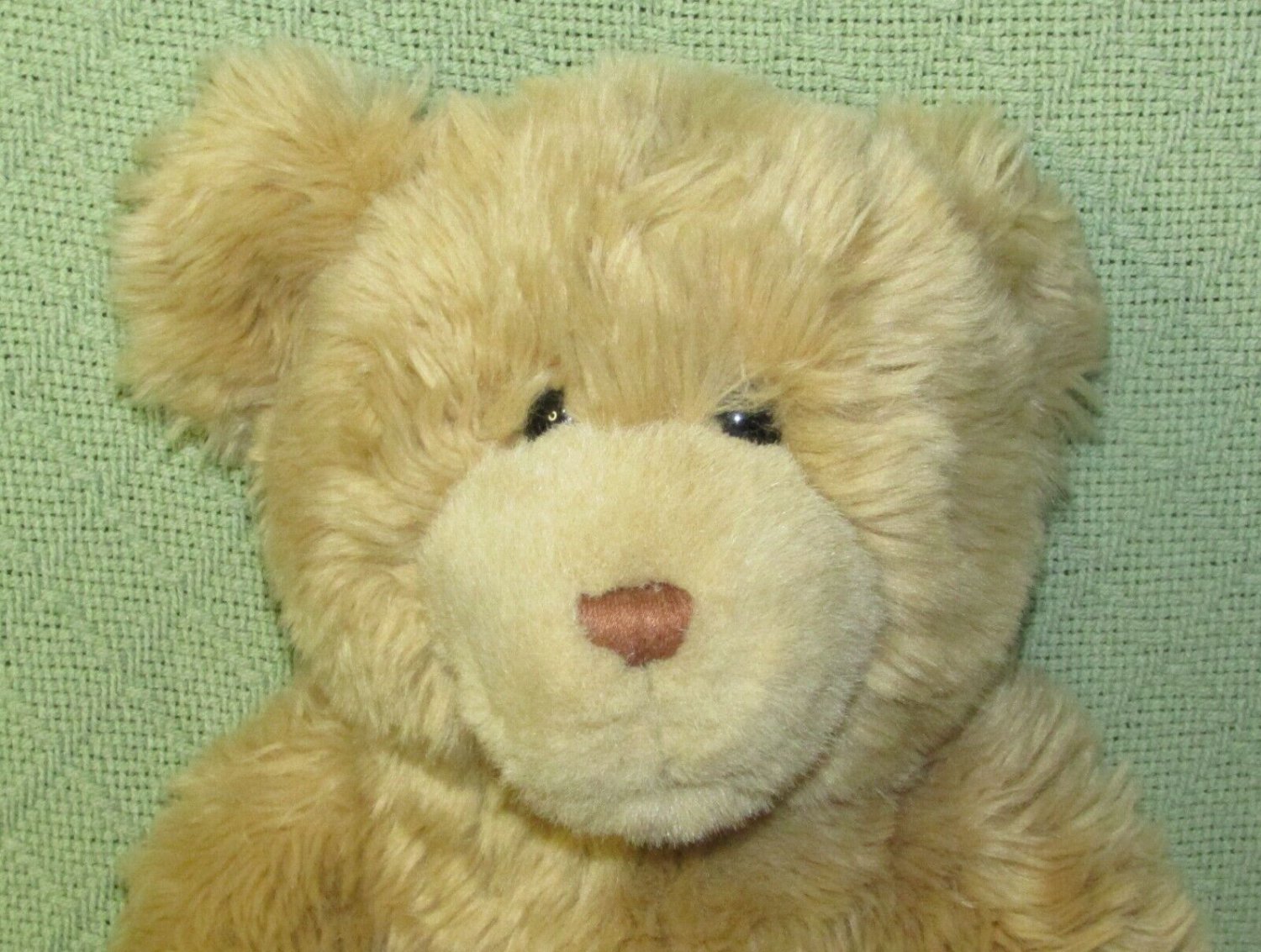 VINTAGE BUILD A BEAR TEDDY CLASSIC STUFFED ANIMAL 15" BEAR FURRY TAN ...