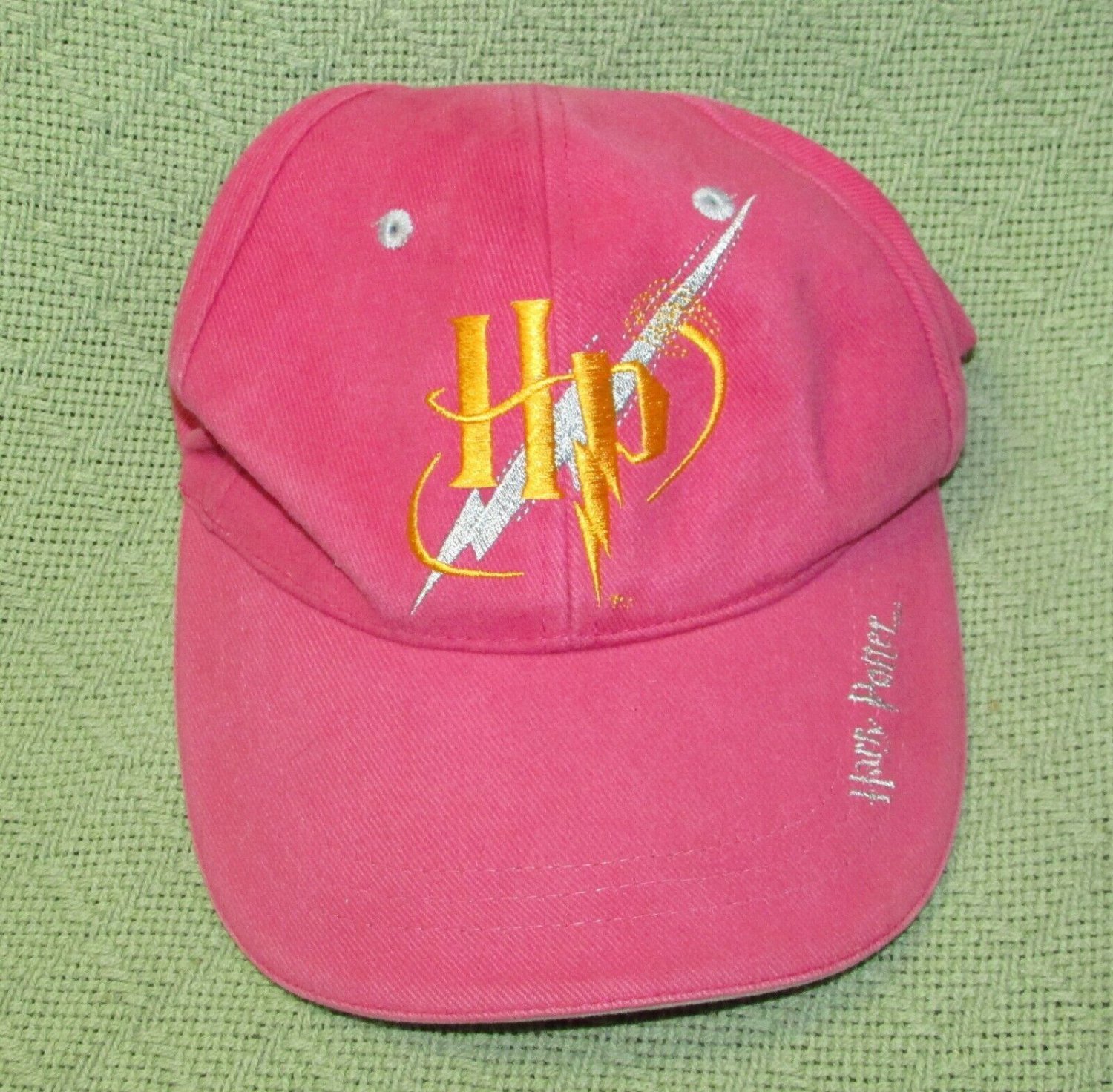 HARRY POTTER HOGWARTS GRIFFINDOR PINK HAT CAP BASEBALL STYLE ADJUSTABLE ...