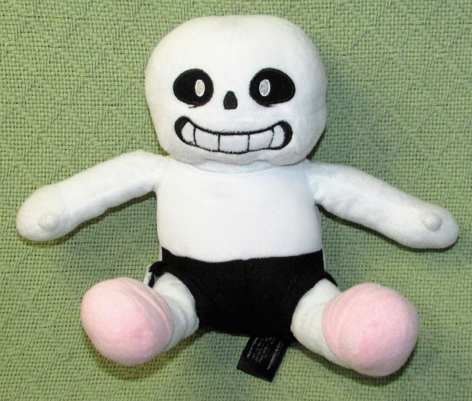 UNDERTALE ANIME SANS PLUSH STUFFED CHARACTER ANIMAL 8" SITTING SKELETON ...