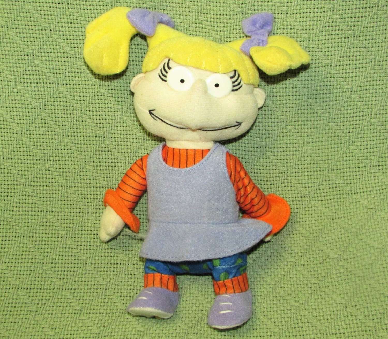 VINTAGE RUGRATS ANGELICA 1998 DOLL MATTEL NICKELODEON 8" WALKING ...