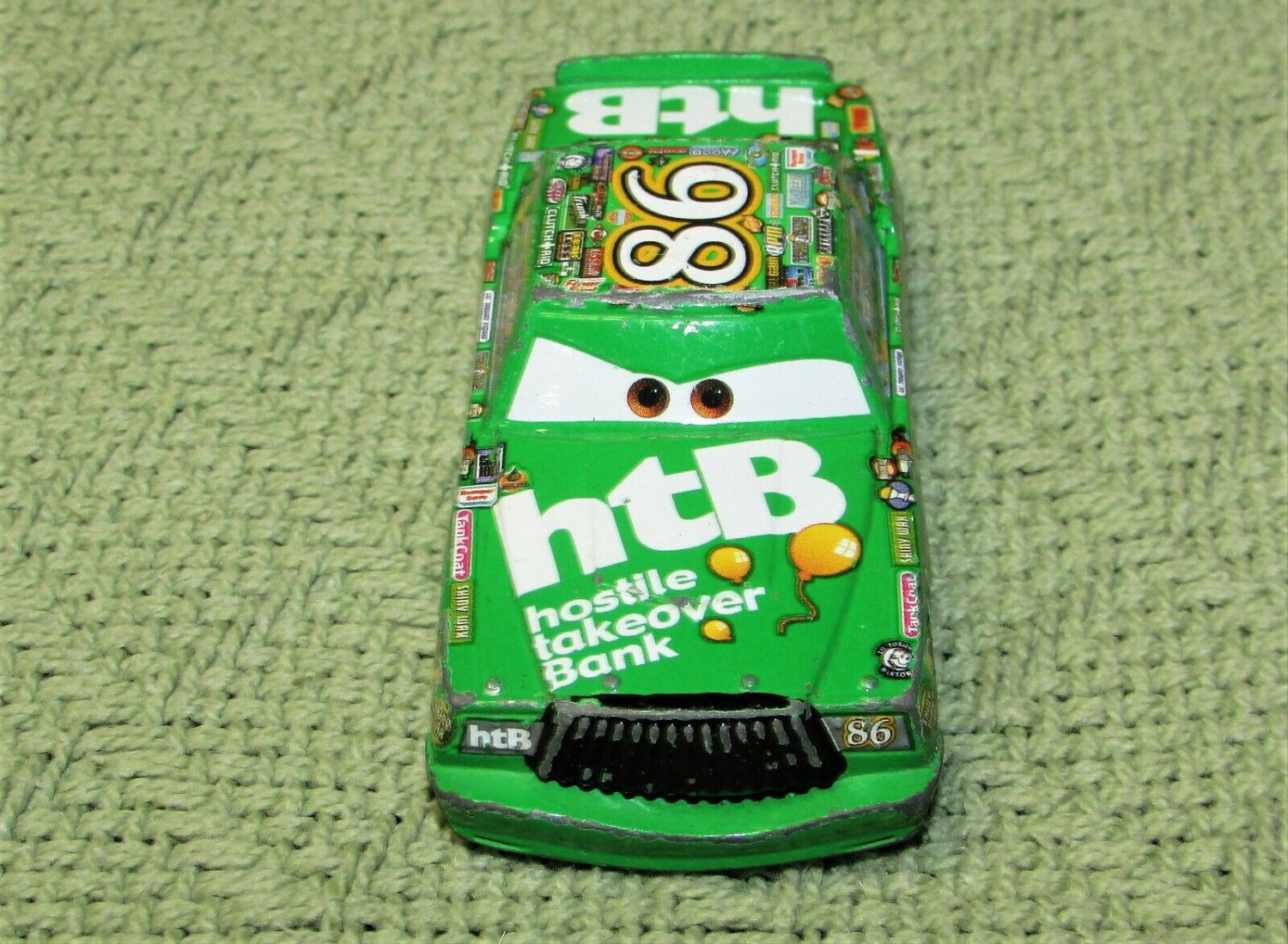 DISNEY PIXAR CARS DIECAST PLASTIC LOT OF 5 VEHICLES MATTEL TONKA ...