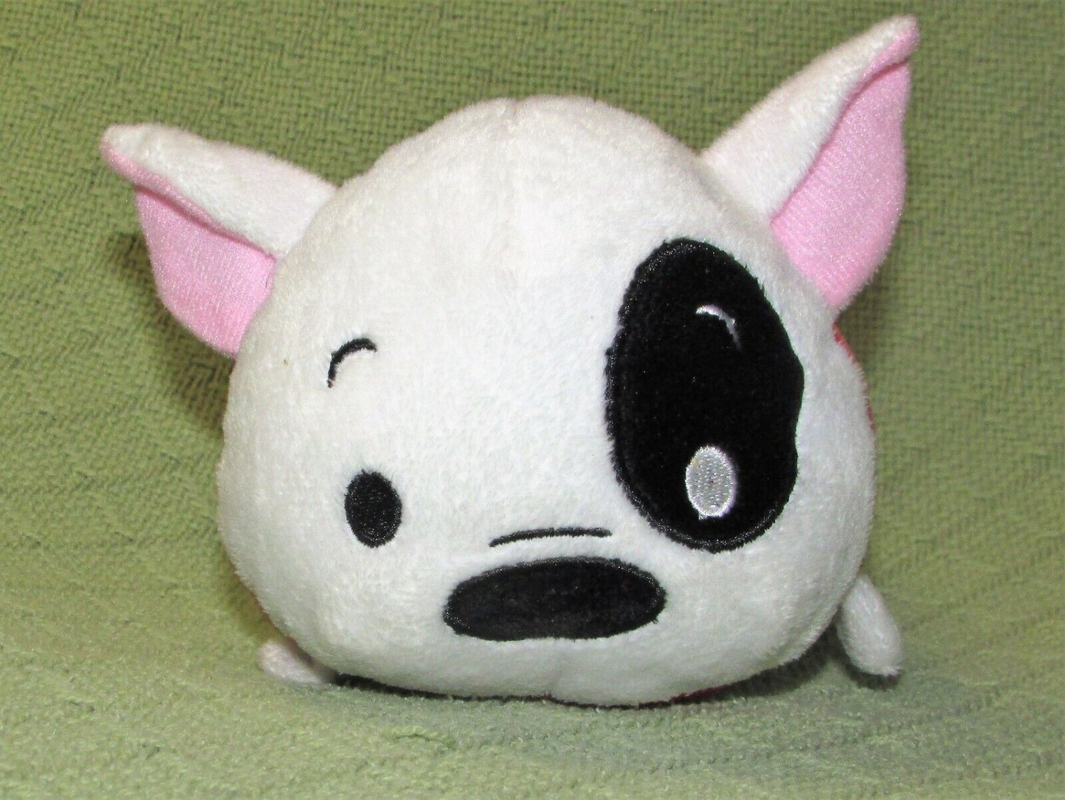 BUN BUN STACKING PLUSH PUP PUP DOG STUFFED ANIMAL 8" TOY WHITE BLACK ...