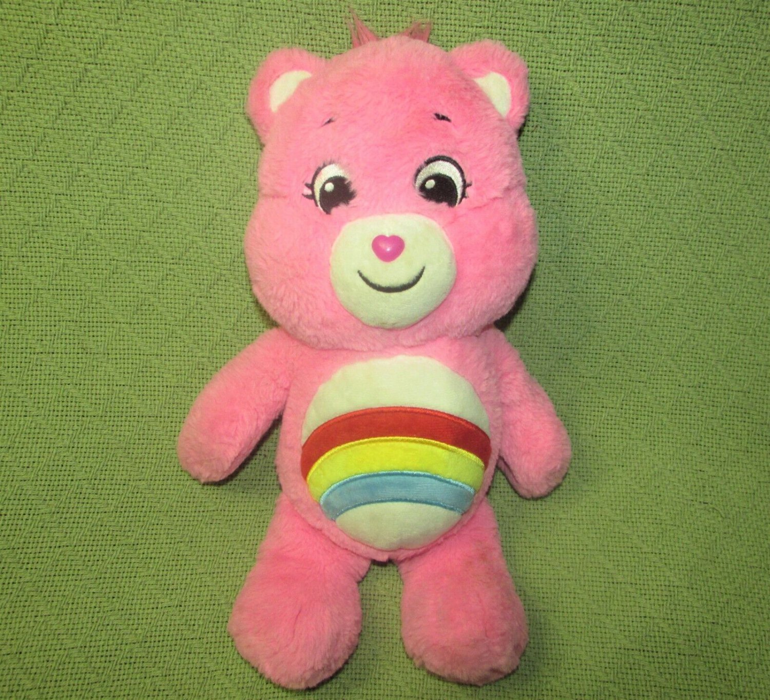 RAINBOW CHEER BEAR PLUSH CARE BEARS PINK 14" STUFFED ANIMAL 2020 ...