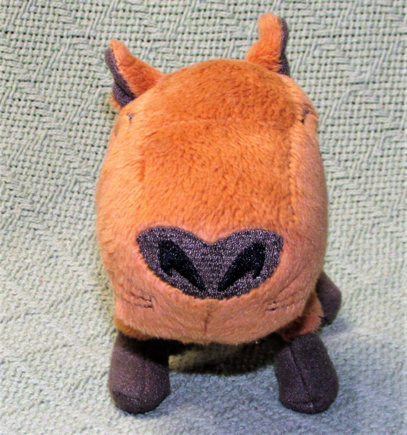 DISNEY ENCANTO CAPYBARA PLUSH CHIGUIRO CHISPI 6" STUFFED ANIMAL BROWN ...