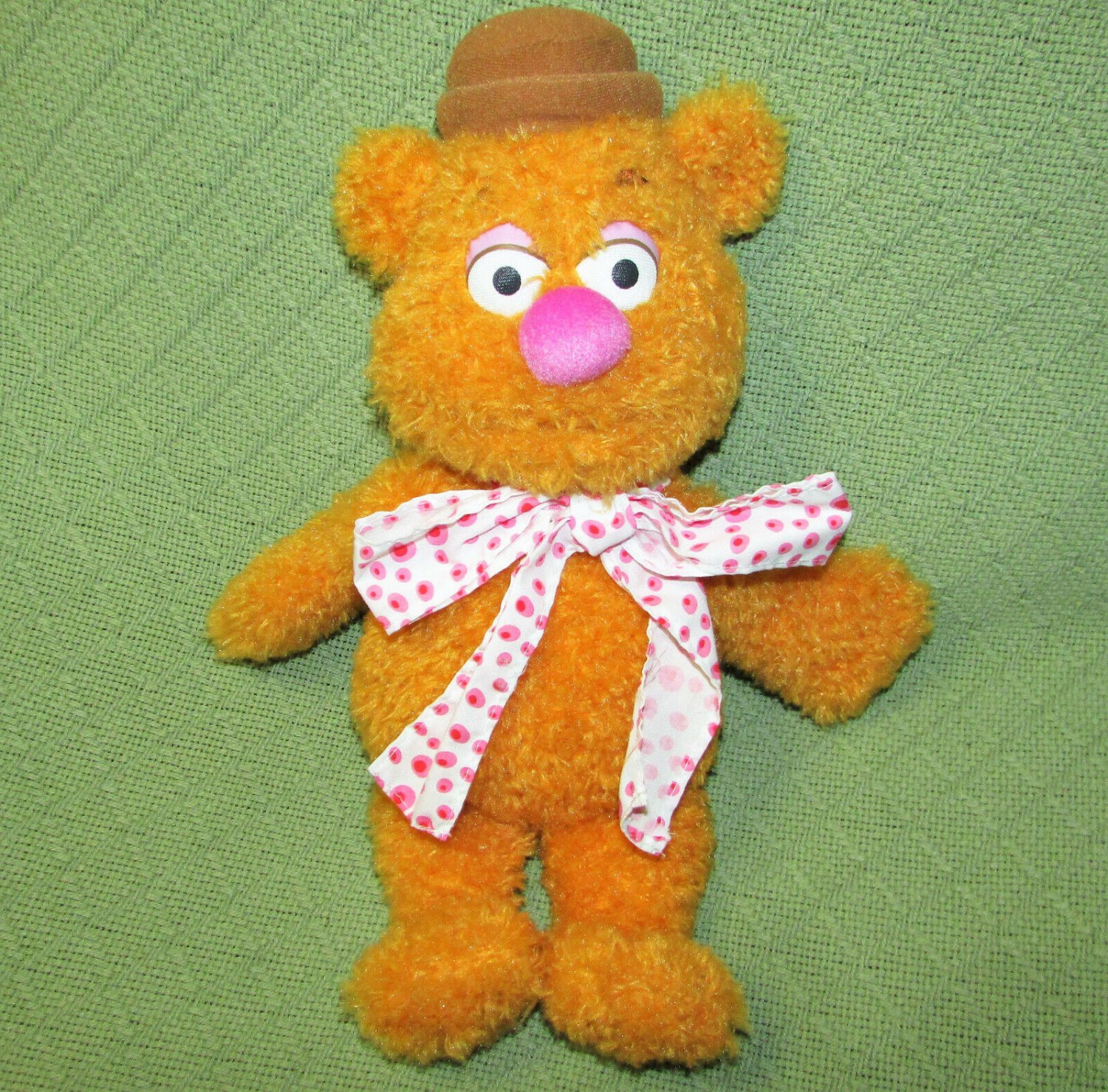 15" FOZZIE BEAR MUPPET DISNEY STUFFED ANIMAL DOLL SESAME STREET POLKA ...