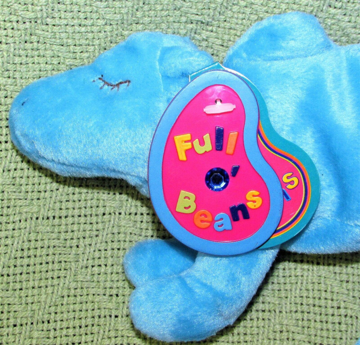 VINTAGE AVON FULL O BEANS DUNE THE CAMEL BLUE SAPPHIRE STUFFED ANIMAL ...