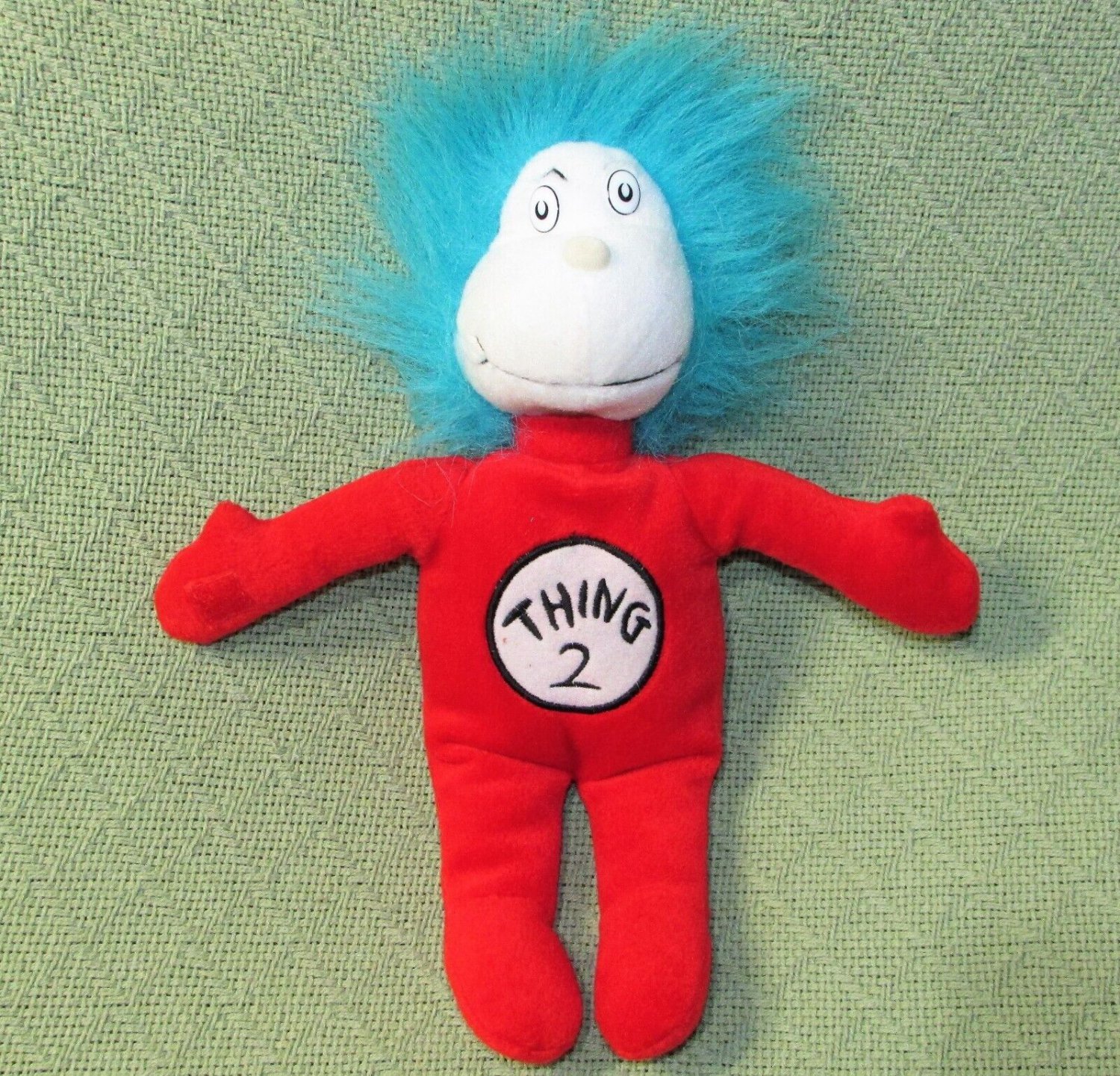 DR. SEUSS THING 2 PLUSH 12" DOLL CAT IN THE HAT STUFFED ANIMAL ...