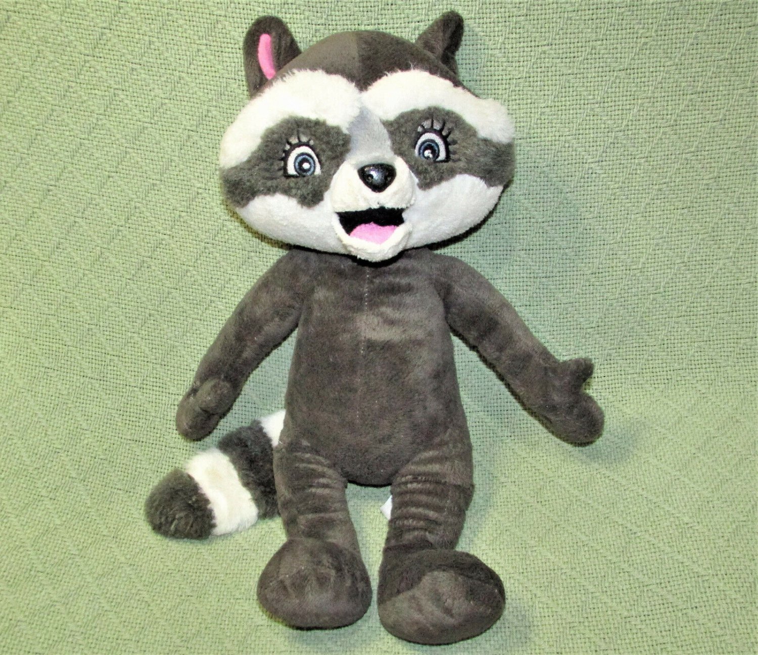 16" FIESTA GREAT WOLF LODGE RACHEL RACCOON STUFFED ANIMAL PLUSH DOLL ...