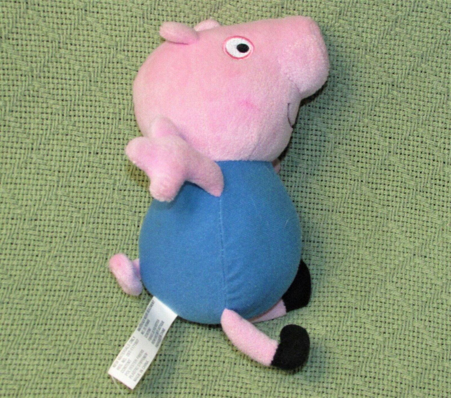 PEPPA PIG BROTHER GEORGE PLUSH FISHER PRICE STUFFED ANIMAL 8" PINK BLUE ...