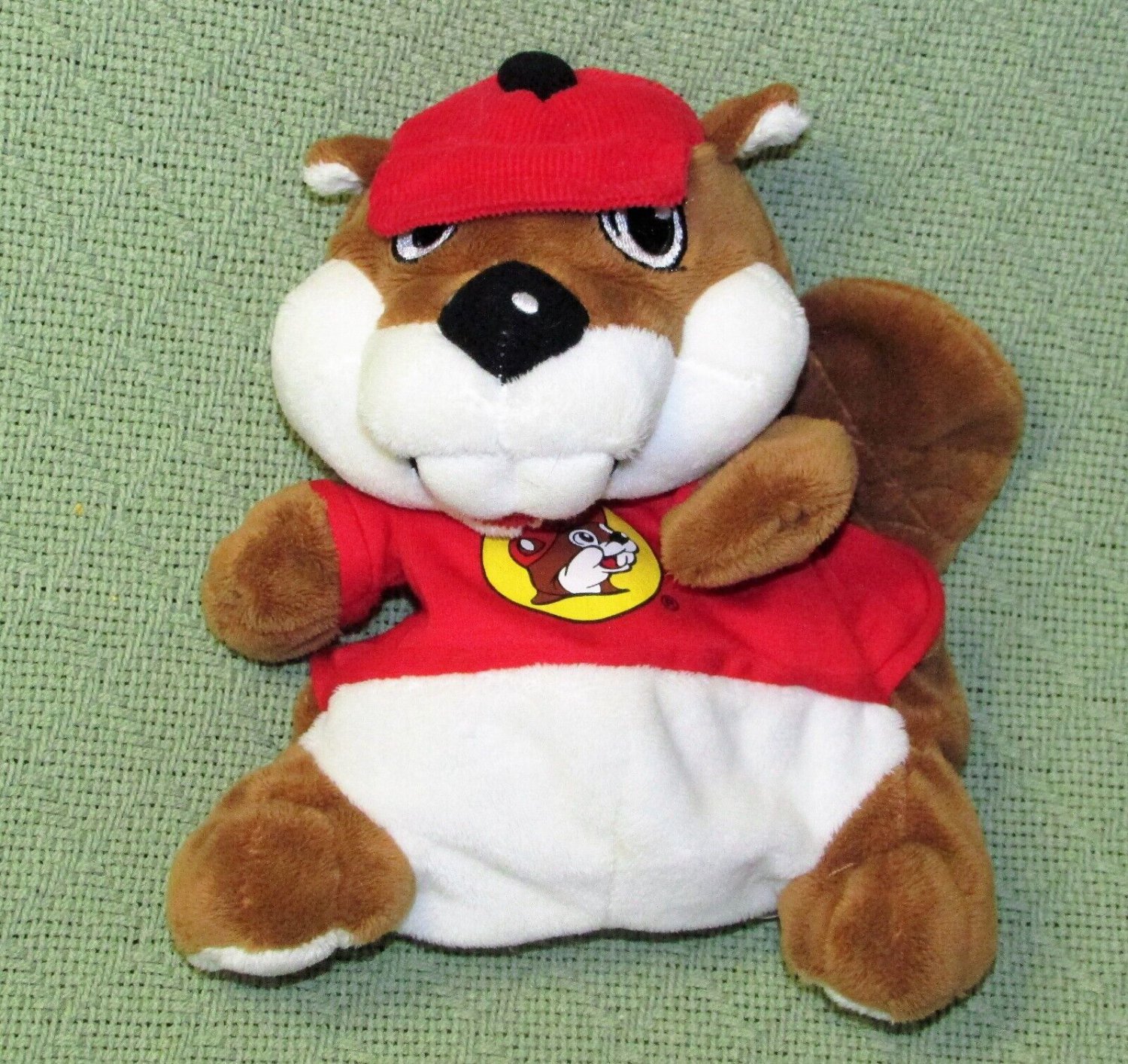 BUC EES PLUSH HAND PUPPET BUCKY THE BEAVER FULL BODY STUFFED ANIMAL ...