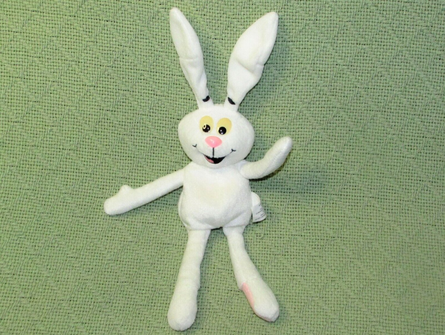 VINTAGE TWIX RABBIT BUNNY BREAKFAST BEANIE PALS GENERAL MILLS PLUSH ...
