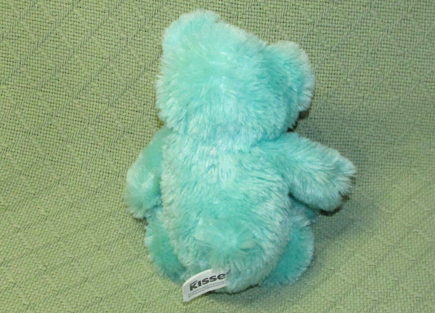 HERSHEY'S KISSES TEDDY BEAR TEAL TURQUOISE 7.5" PLUSH GALERIE STUFFED ...