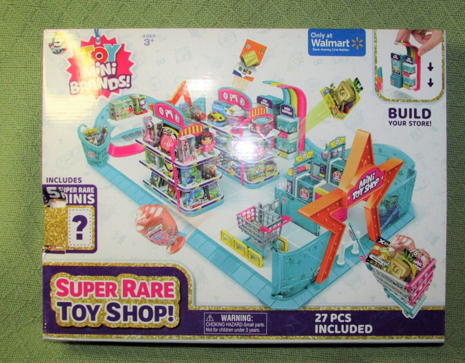 ZURU 5 SURPRISE MINI TOY SHOP IN OPENED BOX WALMART EXCLUSIVE PRE TEND ...