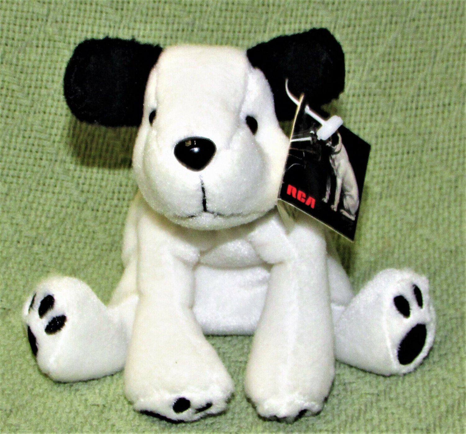 RCA NIPPER BEANBAG COLLECTOR SERIES 1 STUFFED ANIMAL FLOP WITH TAG ...
