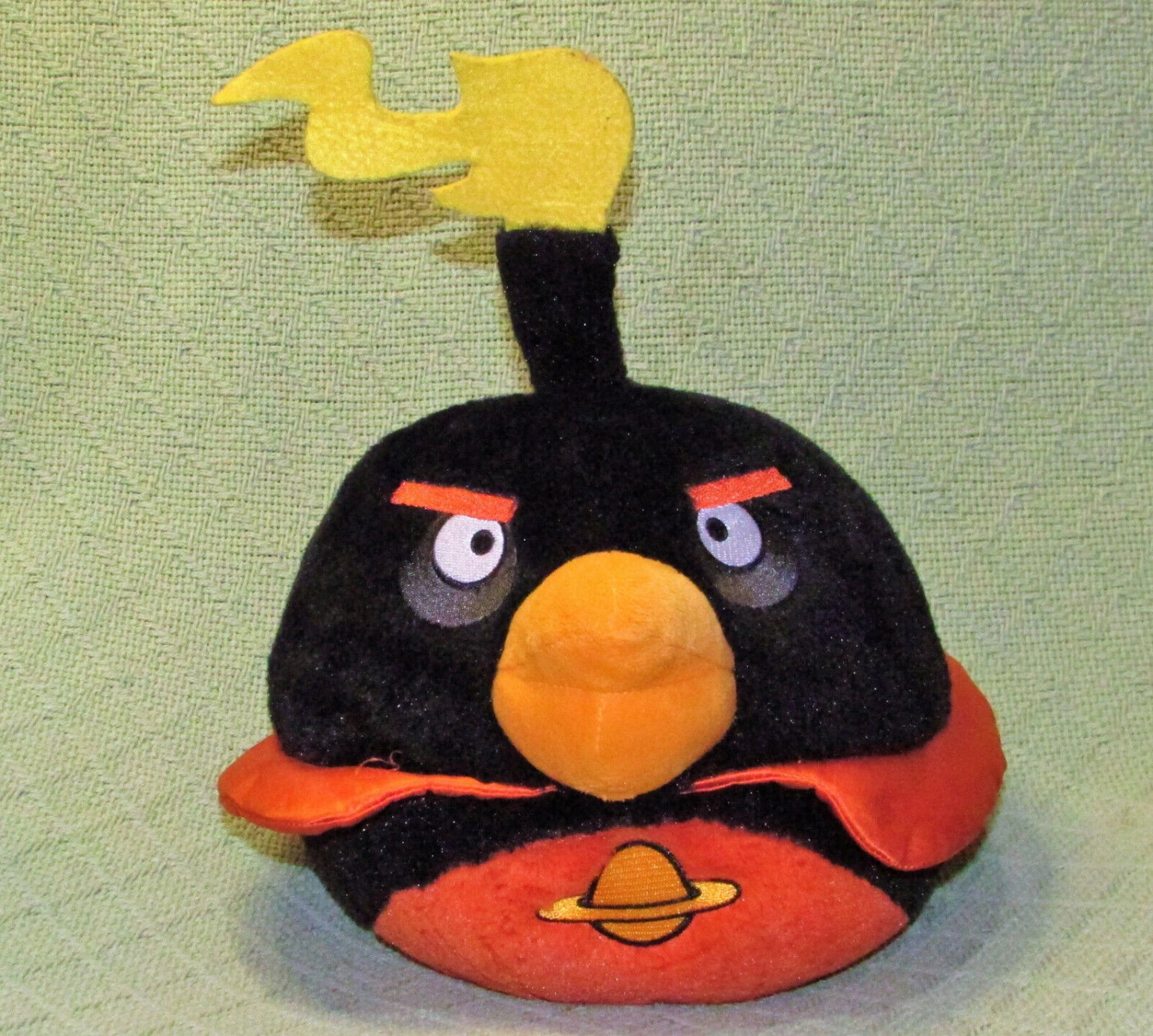 ANGRY BIRDS STUFFED SPACE BOMB Animal Toy Plush COMMONWEALTH 9" 2012 ...
