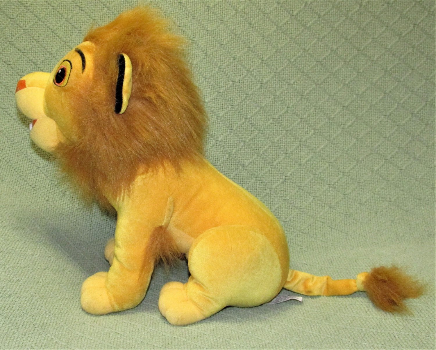 12" SIMBA Adult Lion King Plush Stuffed Disney HASBRO Plush Stuffed ...