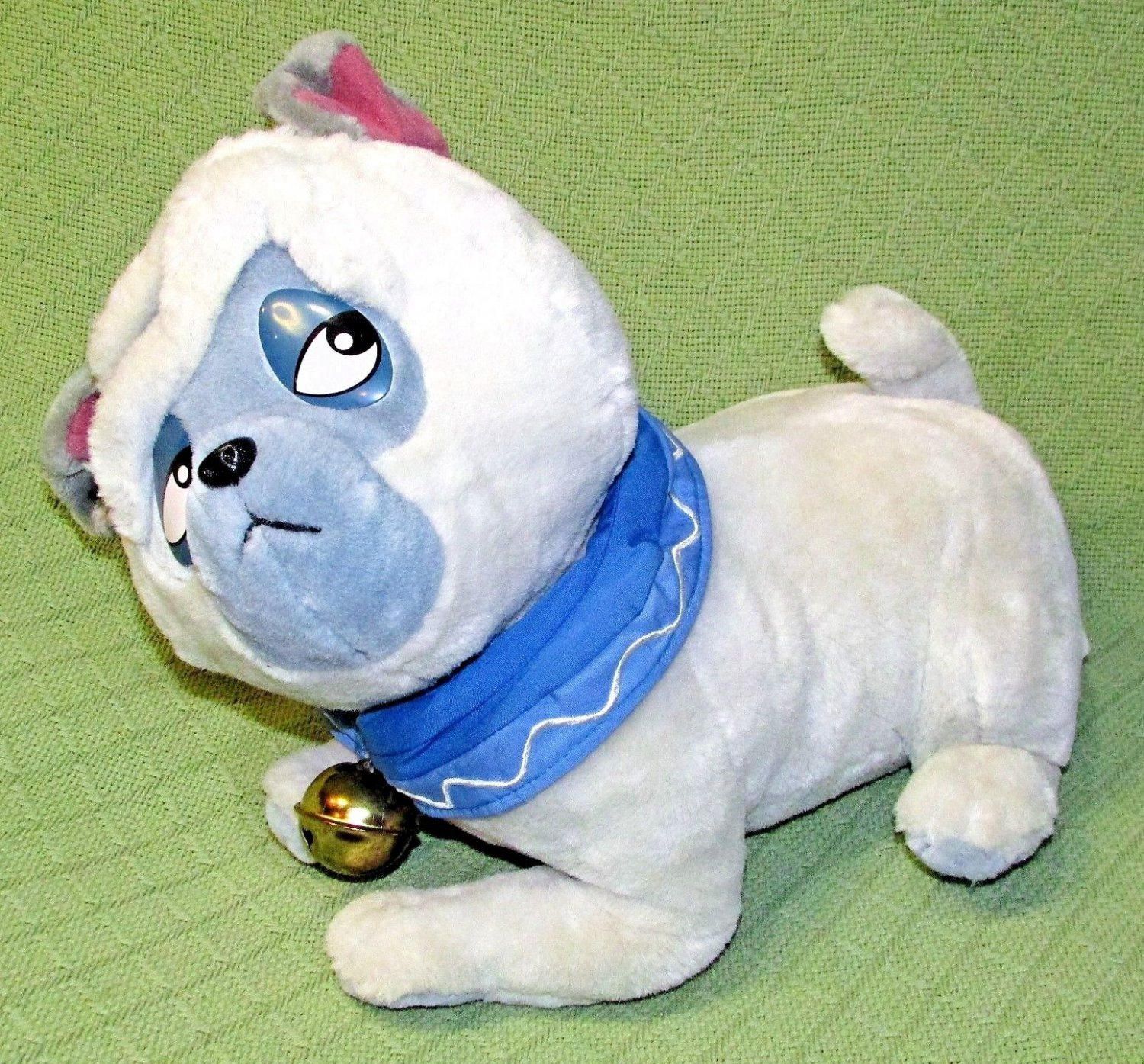 15" POCAHONTAS DOG PERCY PLUSH DISNEYLAND MOUSEKETOYS Collar Bell Grey ...