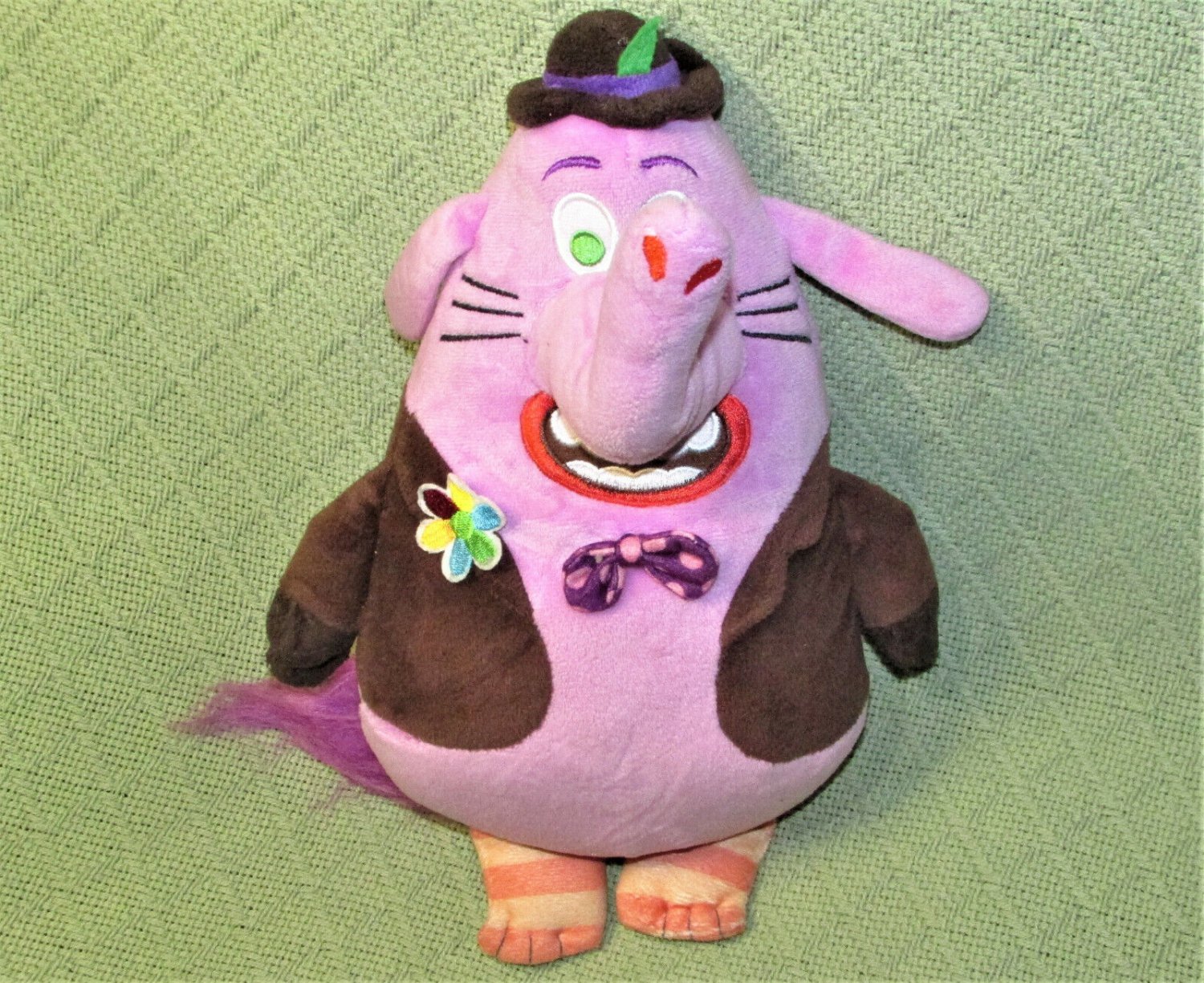 12" DISNEY BING BONG INSIDE OUT PLUSH STUFFED ANIMAL PINK ELEPHANT ...