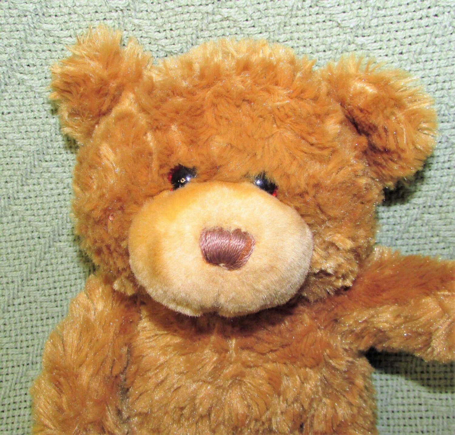 DISNEYLAND PARKS TEDDY BEAR CLASSIC PLUSH STUFFED ANIMAL 9" TAN BROWN ...
