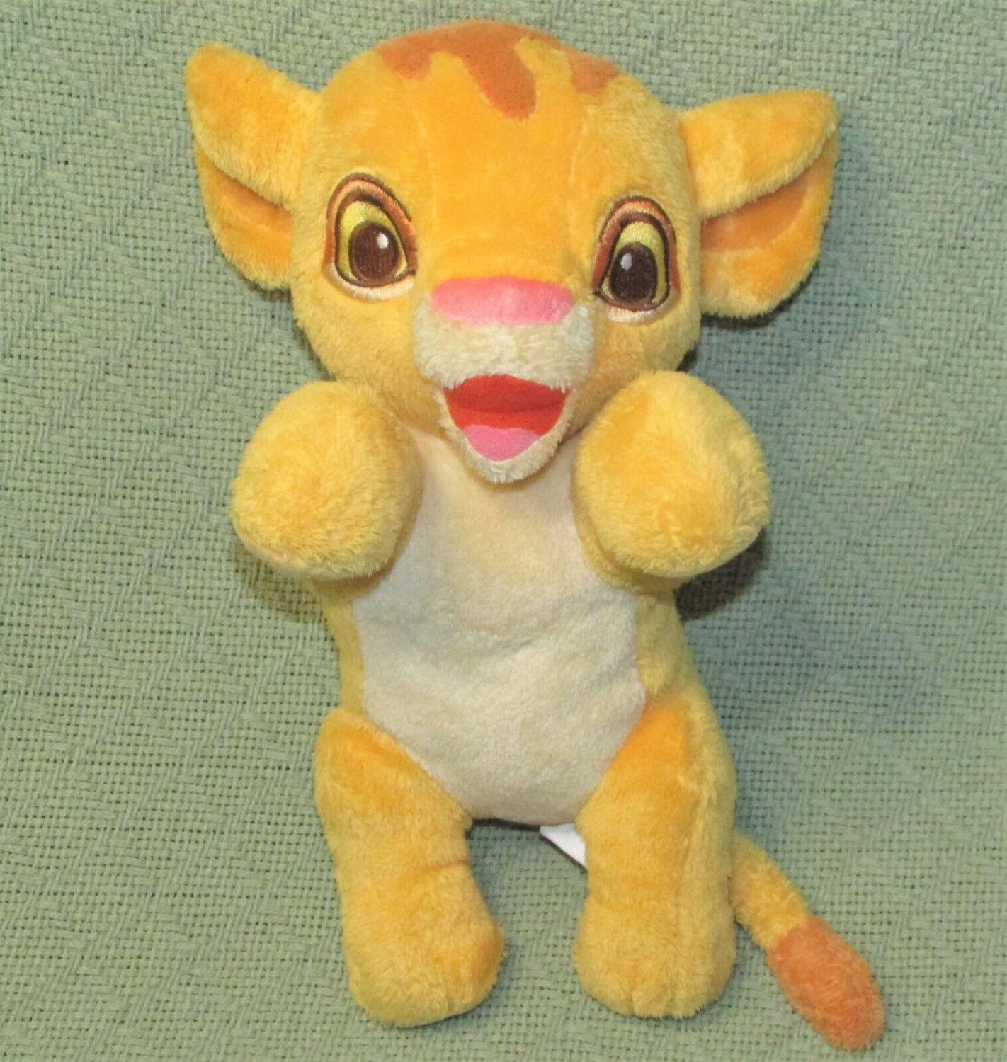 DISNEY BABIES SIMBA LION KING CUB 12" PLUSH STUFFED ANIMAL DISNEYLAND ...