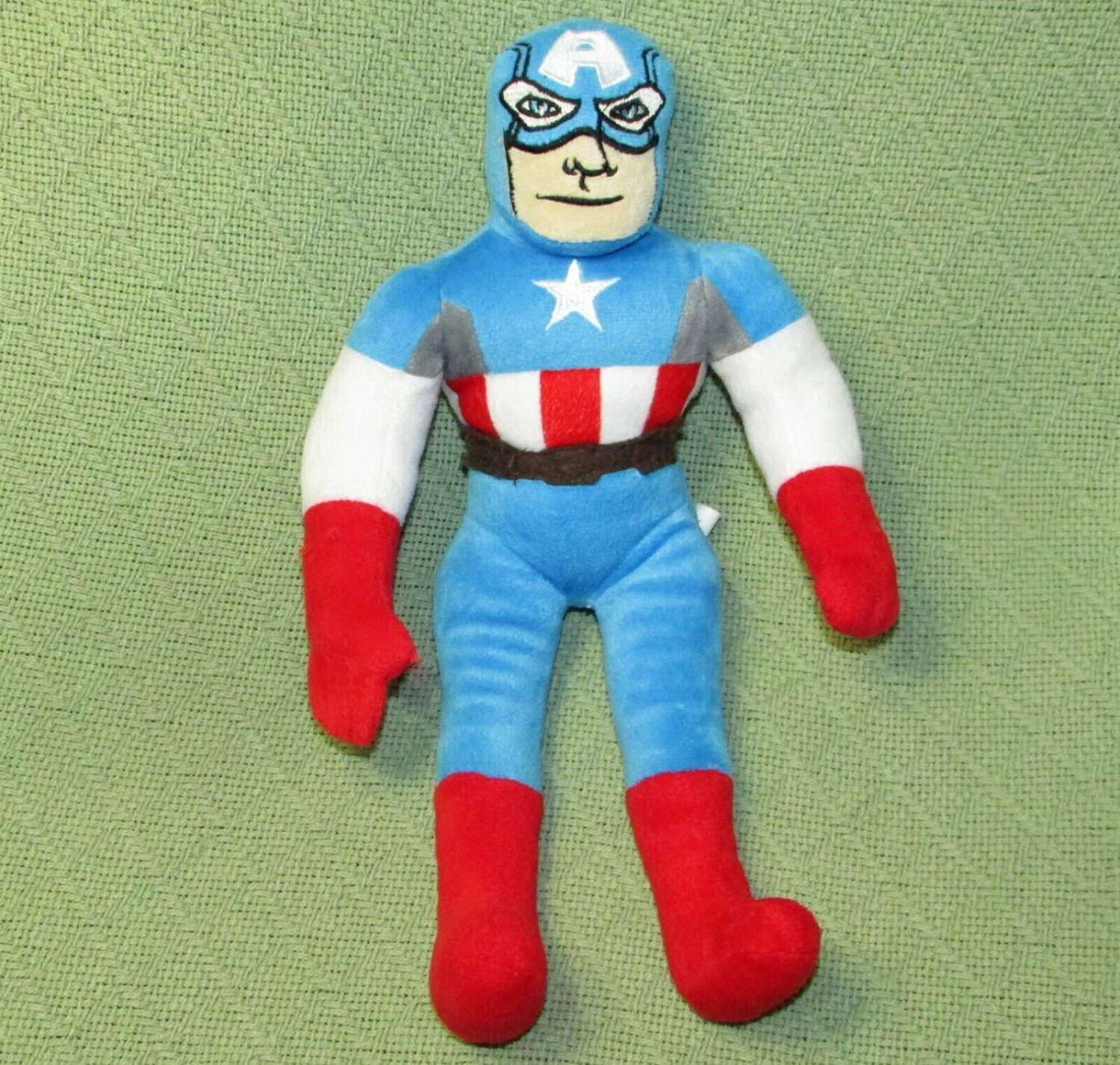 13" MARVEL COMICS AVENGERS CAPTAIN AMERICA PLUSH STUFFED SUOER HERO ...