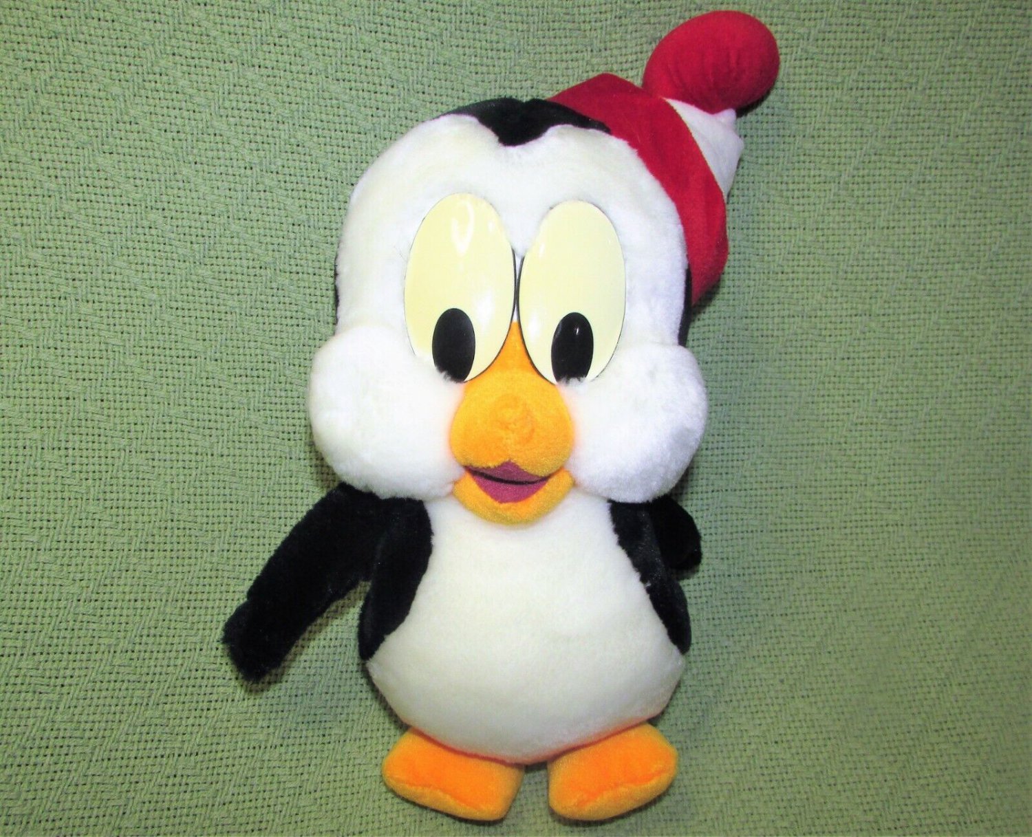 1999 CHILLY WILLY PENGUIN 12" UNIVERSAL STUDIO PLUSH STUFFED ANIMAL ...