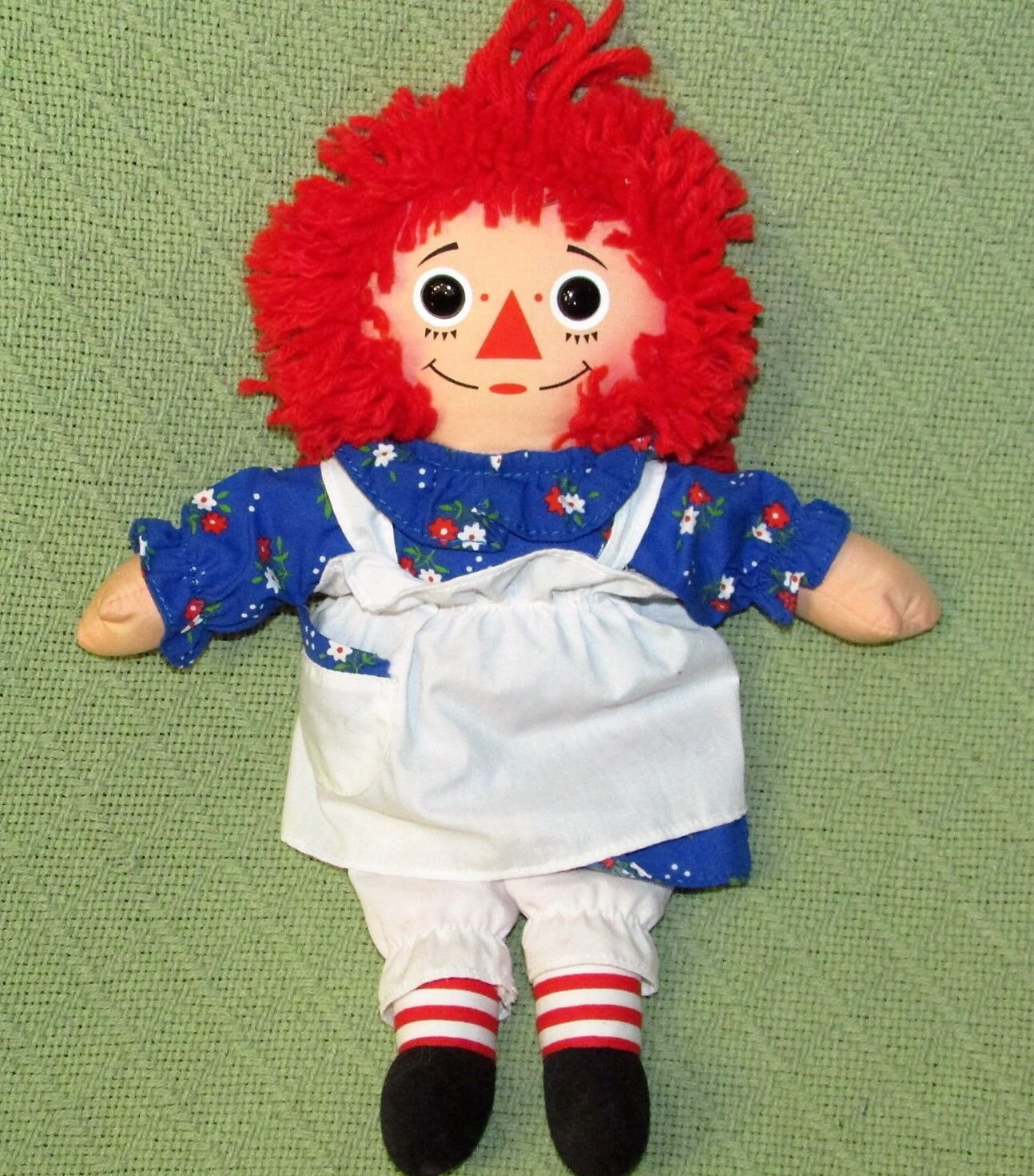 12" 1996 Raggedy Ann HASBRO Vintage GRUELLE 70101 Plush Stuffed ...