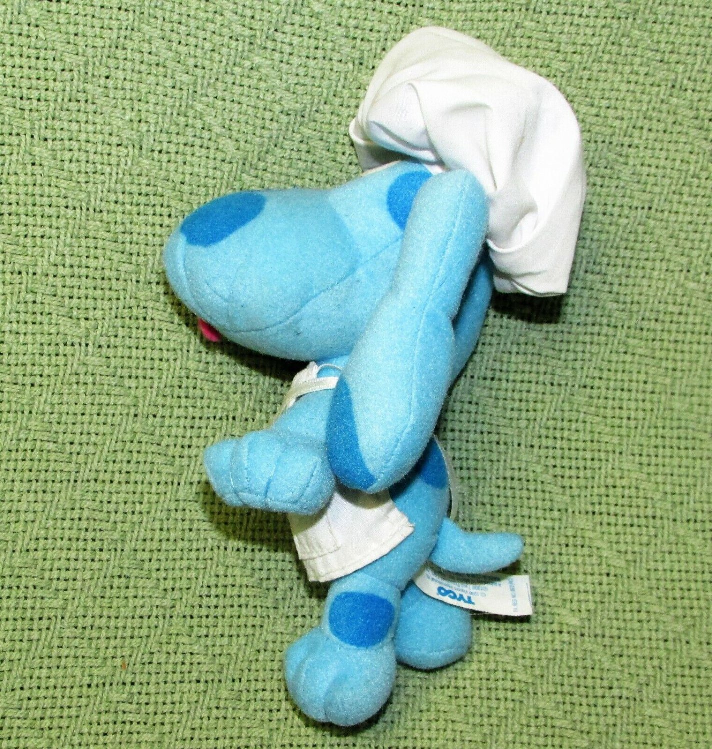 VINTAGE BLUES CLUES CHEF BAKER PLUSH TYCO 1998 STUFFED ANIMAL VIACOM ...
