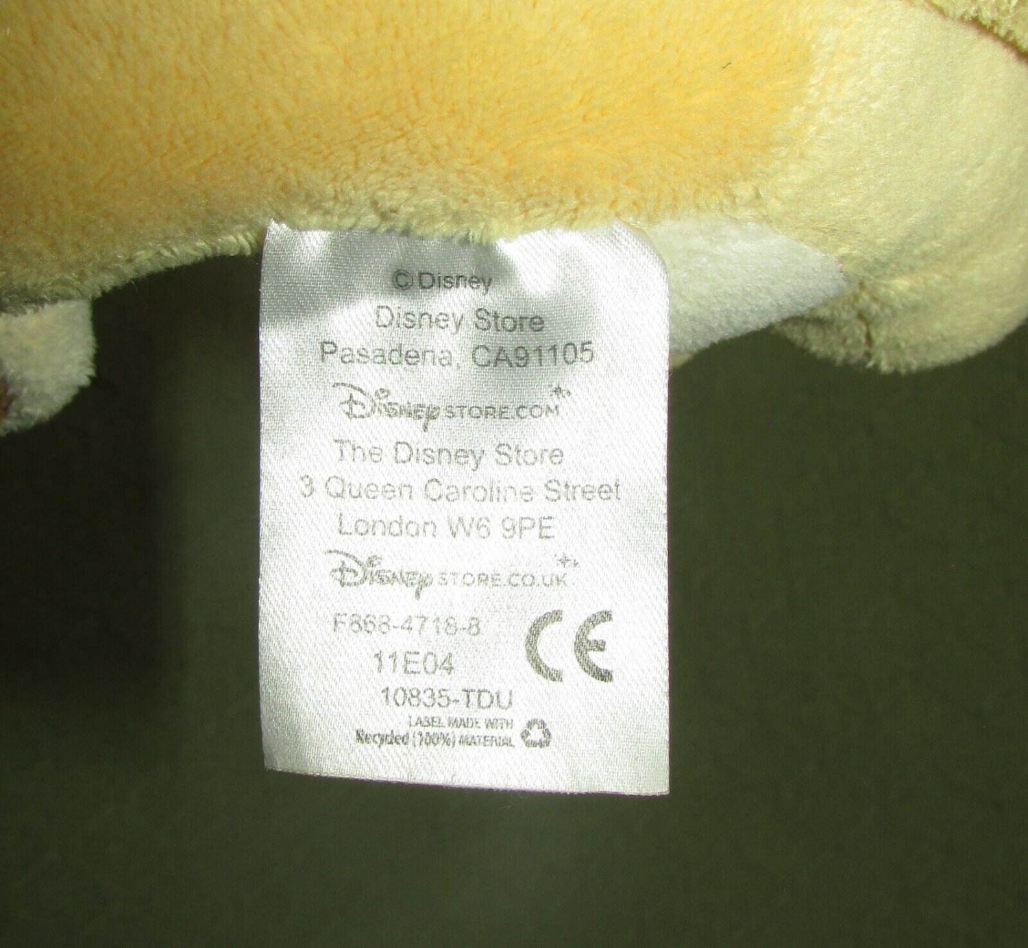 LION KING YOUNG SIMBA PLUSH DISNEY STORE CUB 7" STUFFED ANIMAL SOFT ...