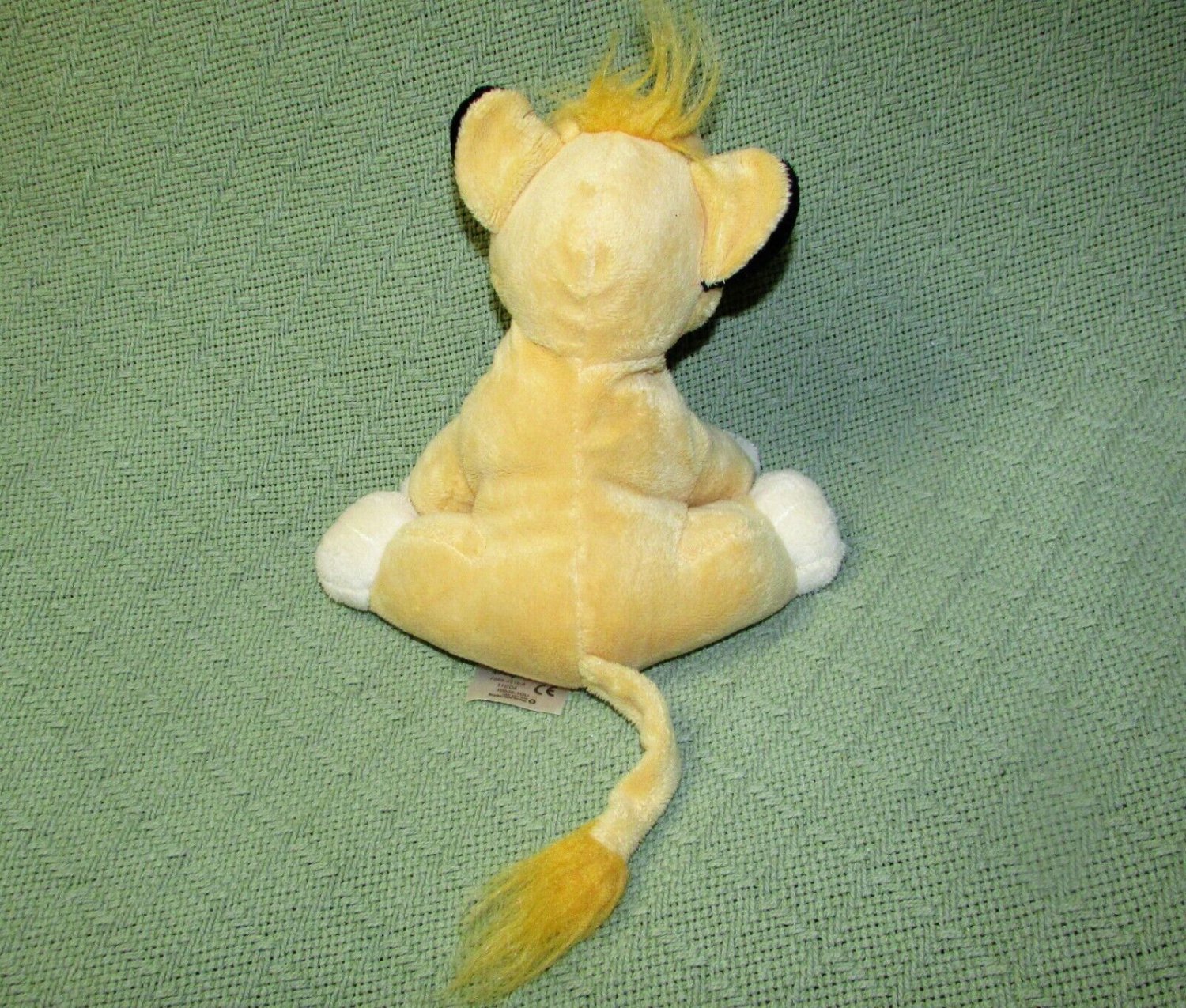 LION KING YOUNG SIMBA PLUSH DISNEY STORE CUB 7" STUFFED ANIMAL SOFT ...