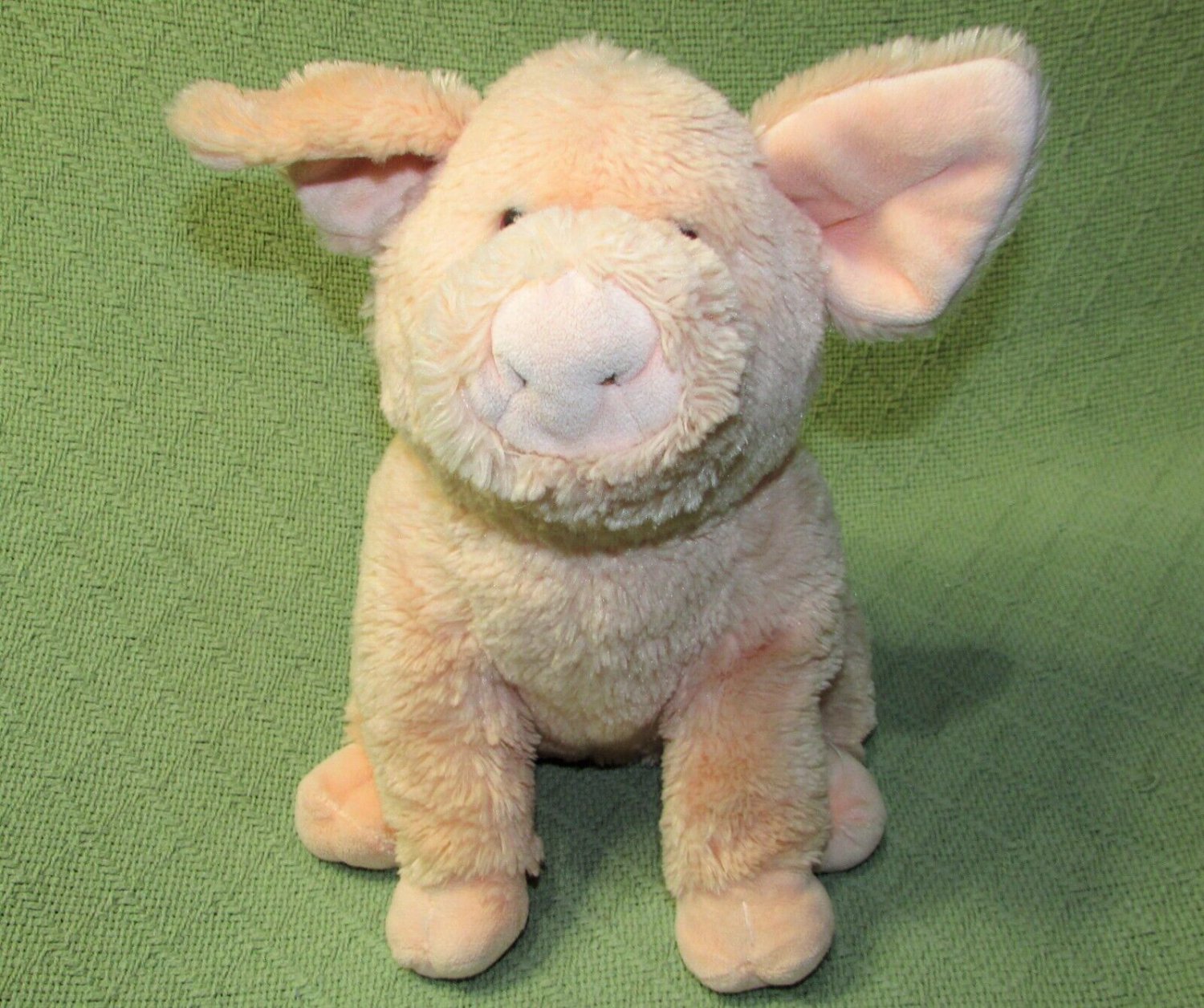 GUND GIBBLER PIG PLUSH 10" PINK ANIMAL ALLEY STUFFED FARM ANIMAL 2008 ...