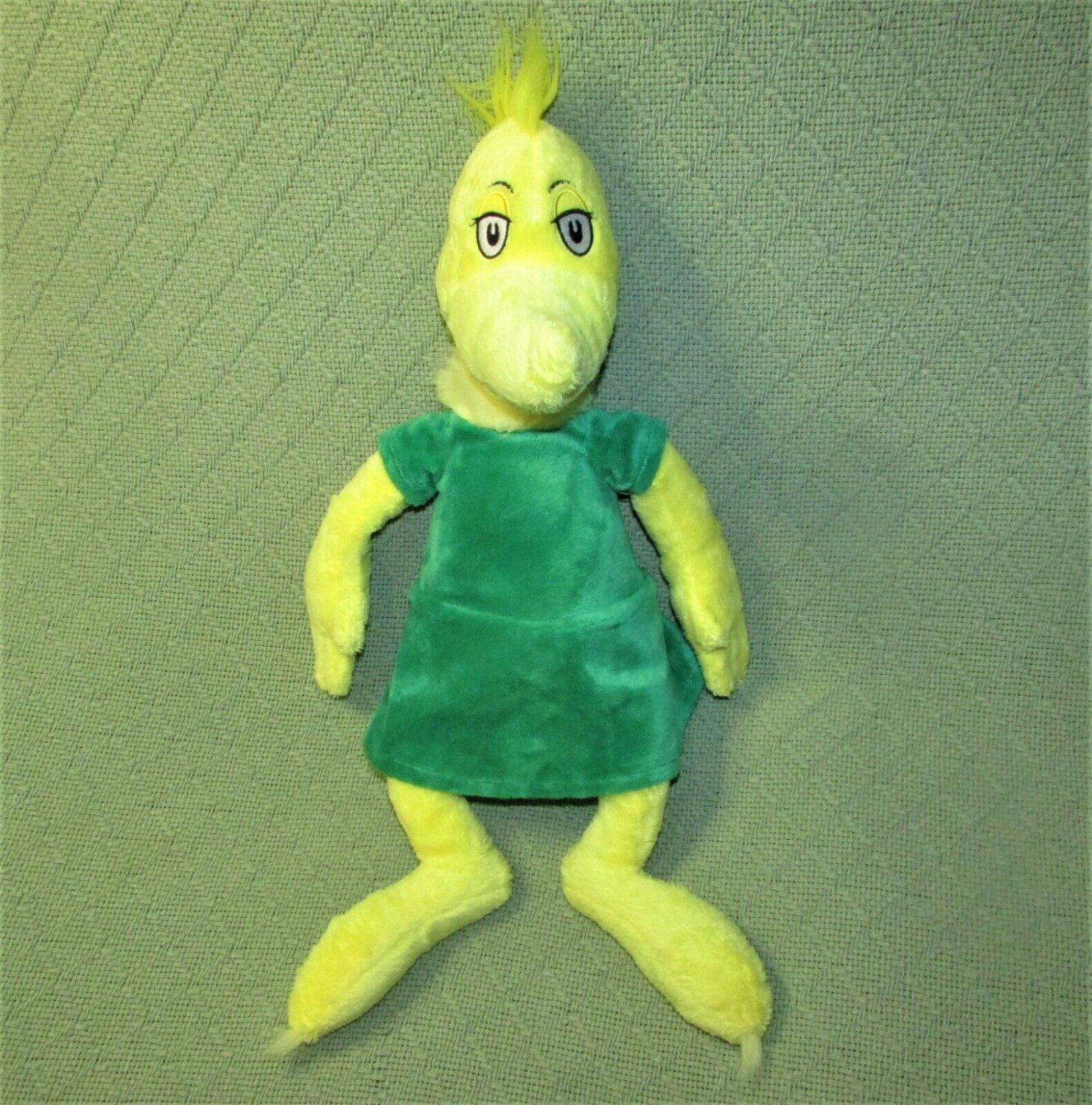 KOHLS SNEETCH DR. SEUSS YELLOW PLUSH STUFFED ANIMAL THE THINKS YOU CAN ...