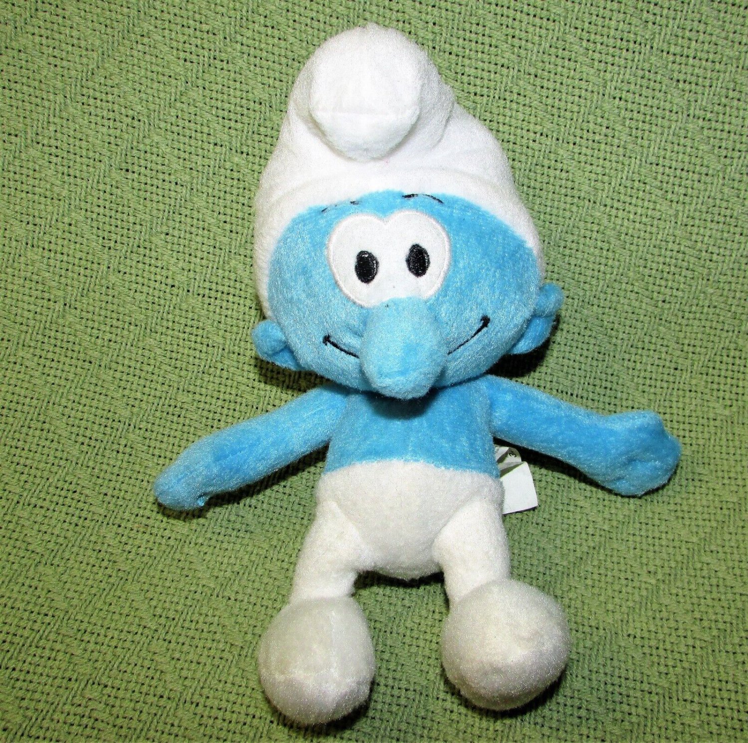 SMURFS PLUSH LOT OF 2 STUFFED ANIMAL CHARACTER DOLLS 9" & 11" PEYO ...