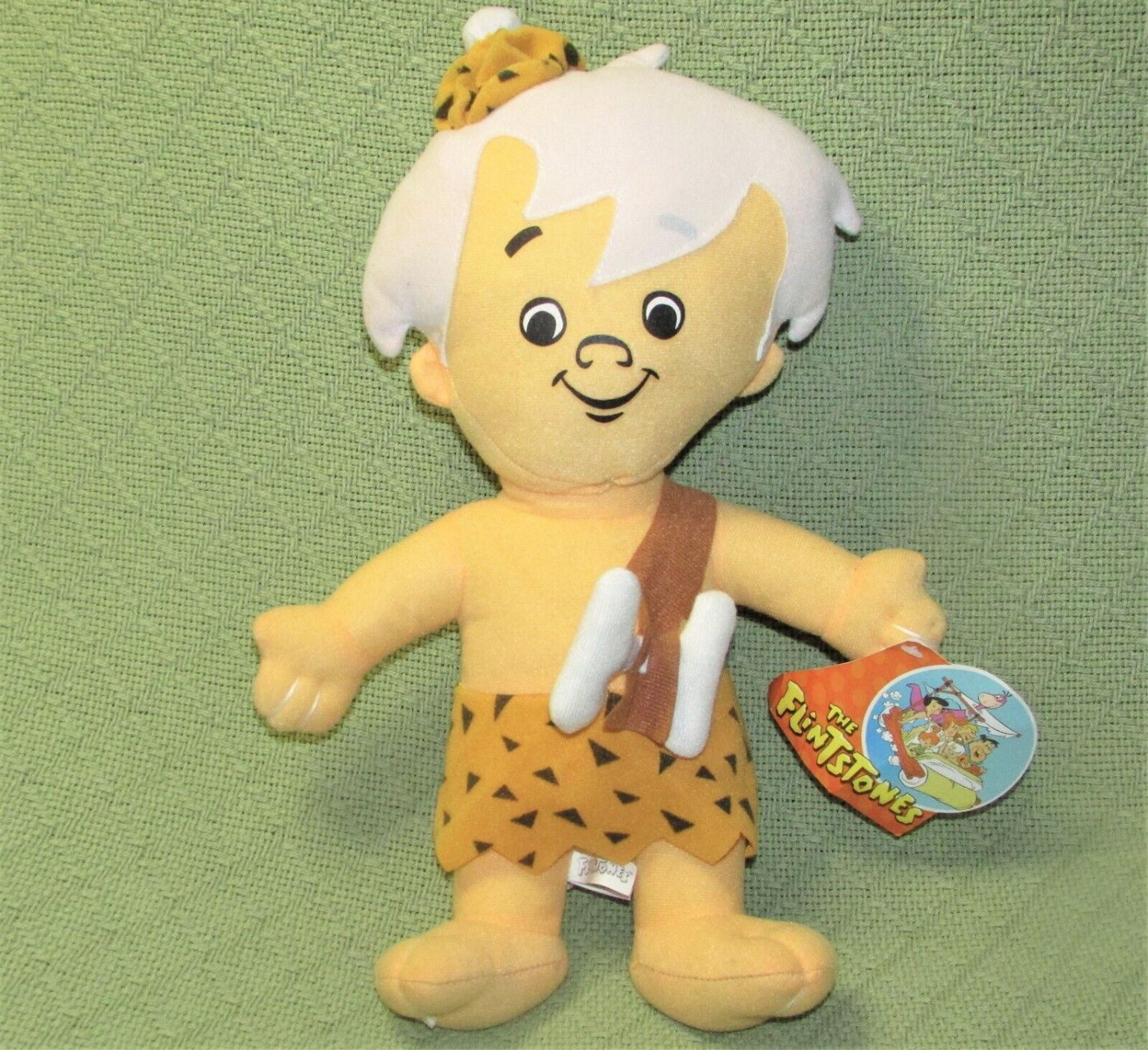 FLINTSTONES 13" BAM BAM RUBBLE PLUSH WITH HANG TAG STUFFED DOLL 2014 ...