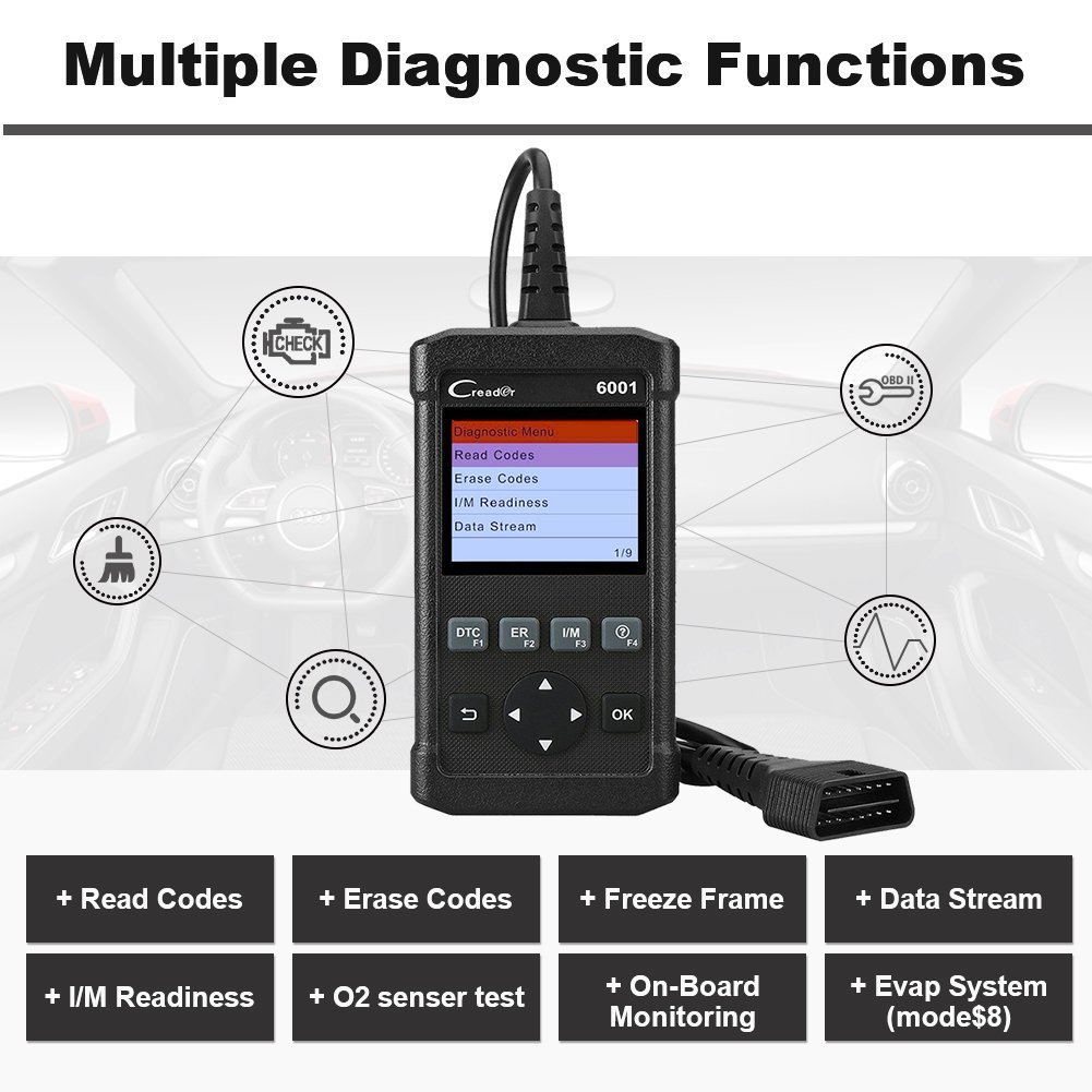 Launch Creader 6001 Obd2 Scanner