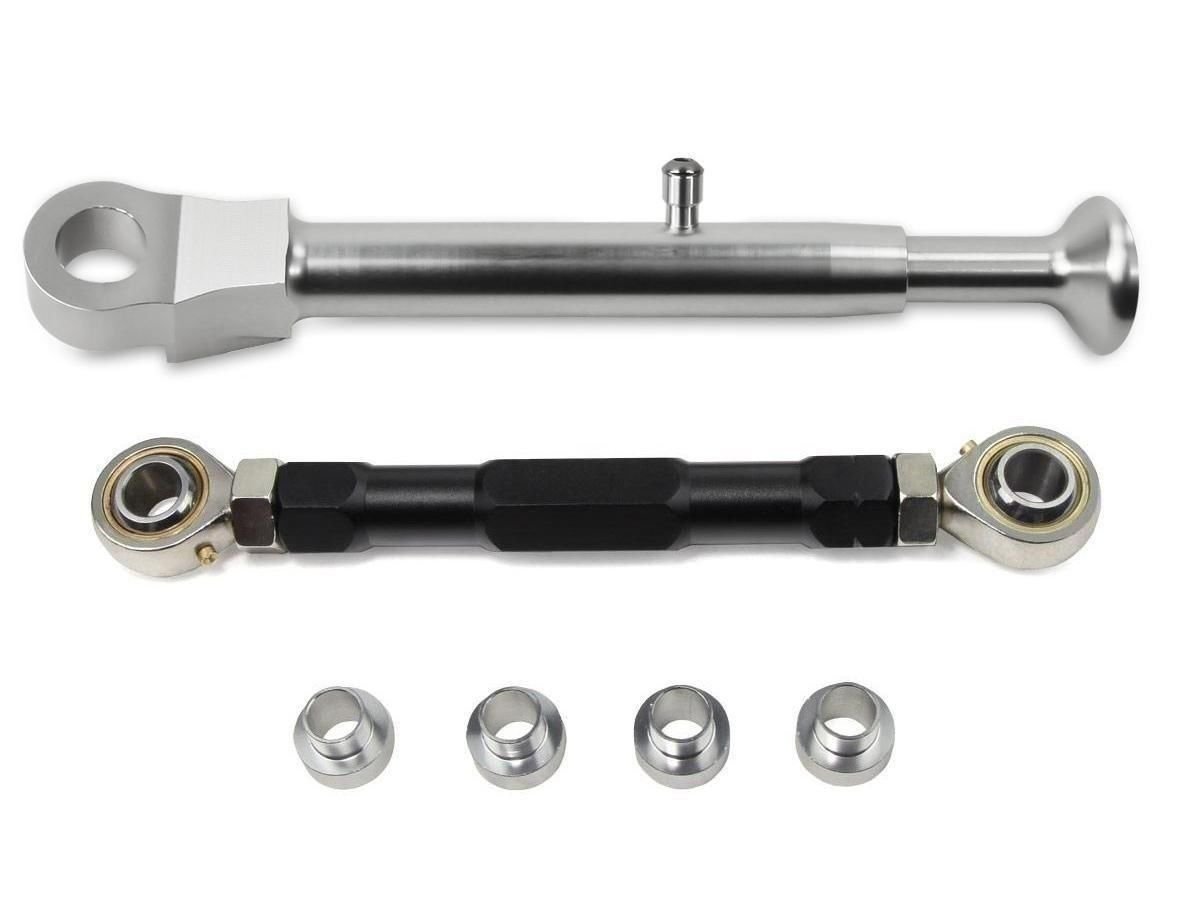 09-14 Yamaha YZF R1 Rear Adjustable Black Lowering Links w/ Silver ...