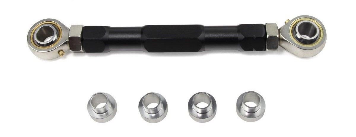 09-14 Yamaha YZF R1 Rear Adjustable Black Lowering Links w/ Silver ...