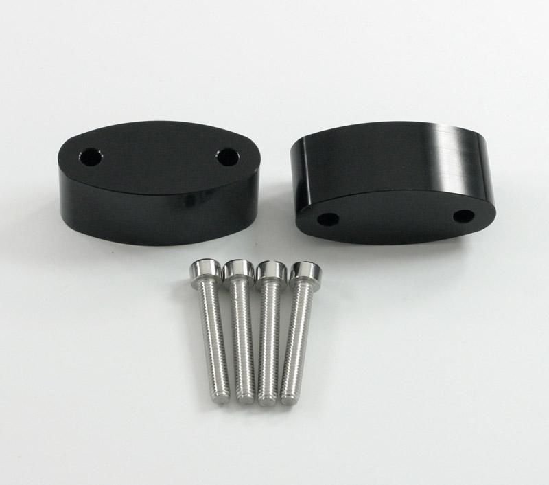 00-16 Suzuki Bandit GSF 600 650 1200 1250 S 1" Billet Mirror Extenders ...